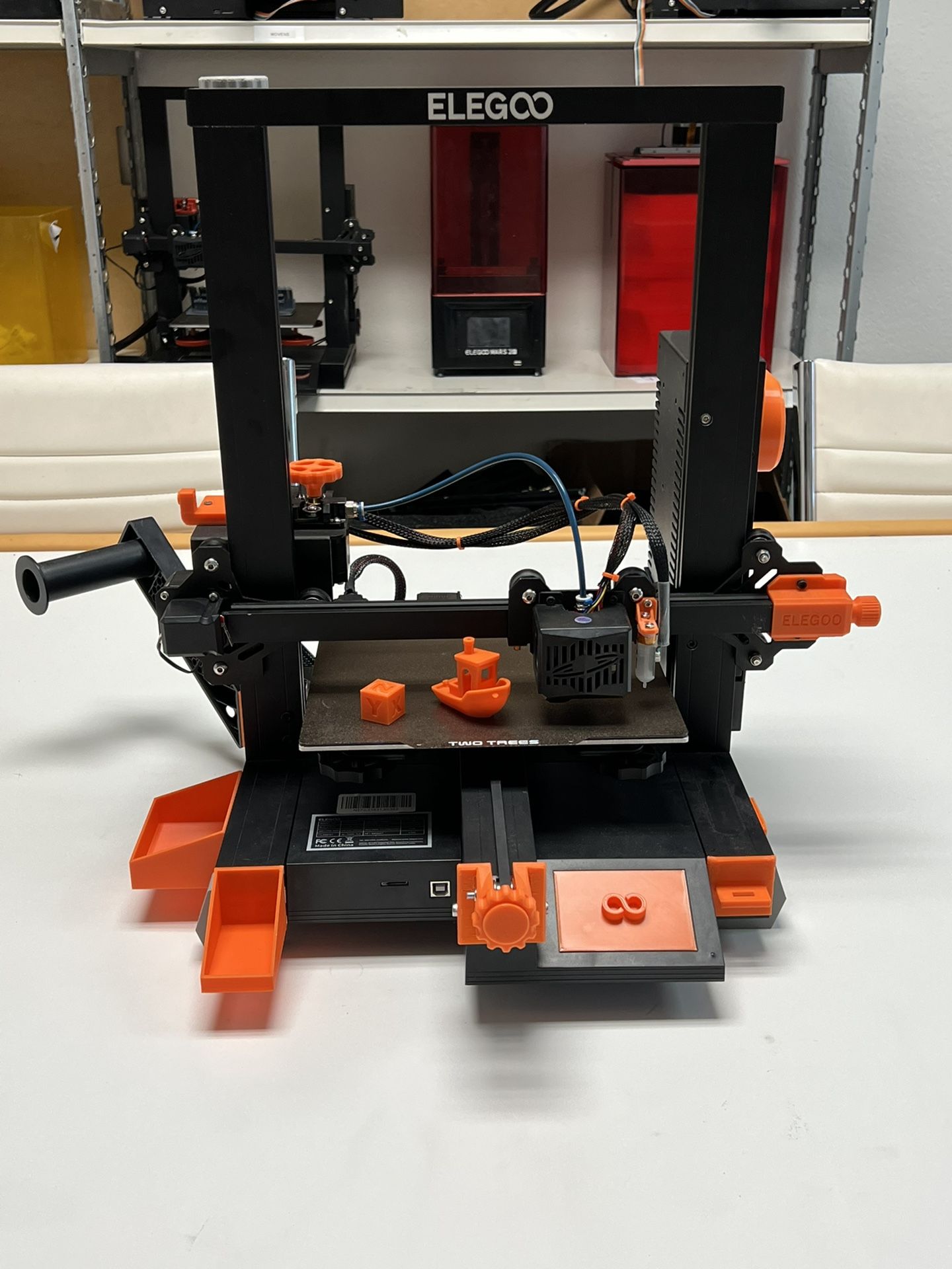 FULLY Modded DIY Elegoo Neptune 2 FDM 3D Printer Silent Driver ...