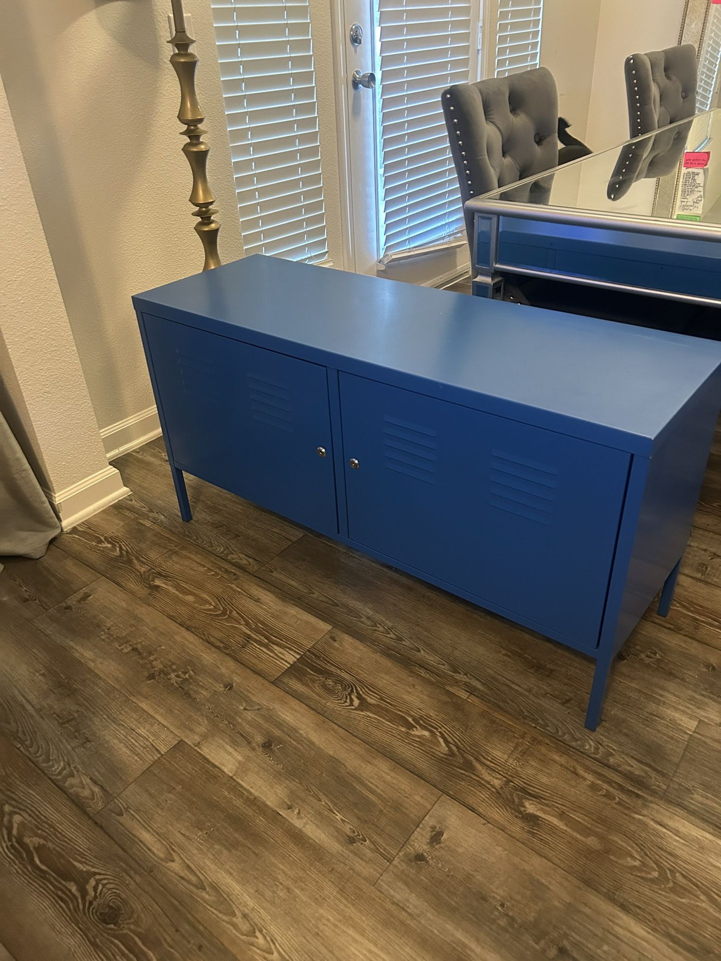 IKEA Blue Locker Tv Stand for Sale in San Diego, CA - OfferUp