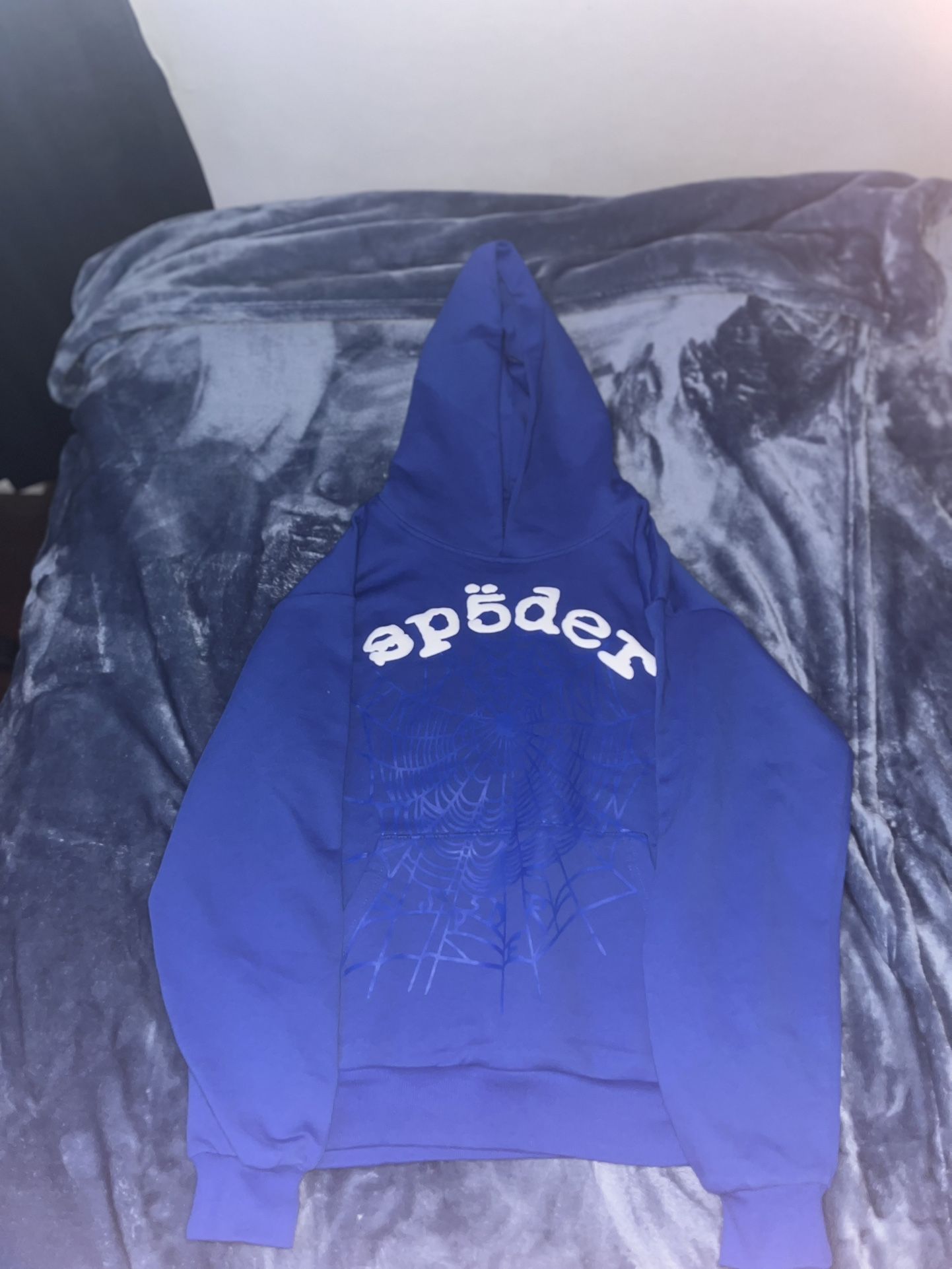 Legacy Blue Sp5der Hoodie for Sale in Lincoln Park, MI - OfferUp