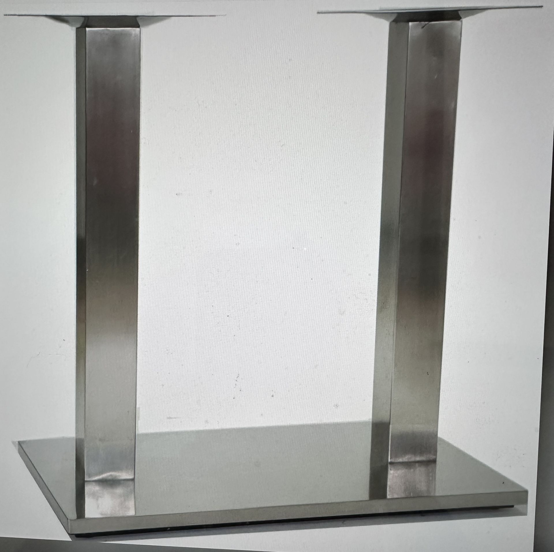 Stainless Steel Double Column Table Base for Sale in San Diego, CA ...