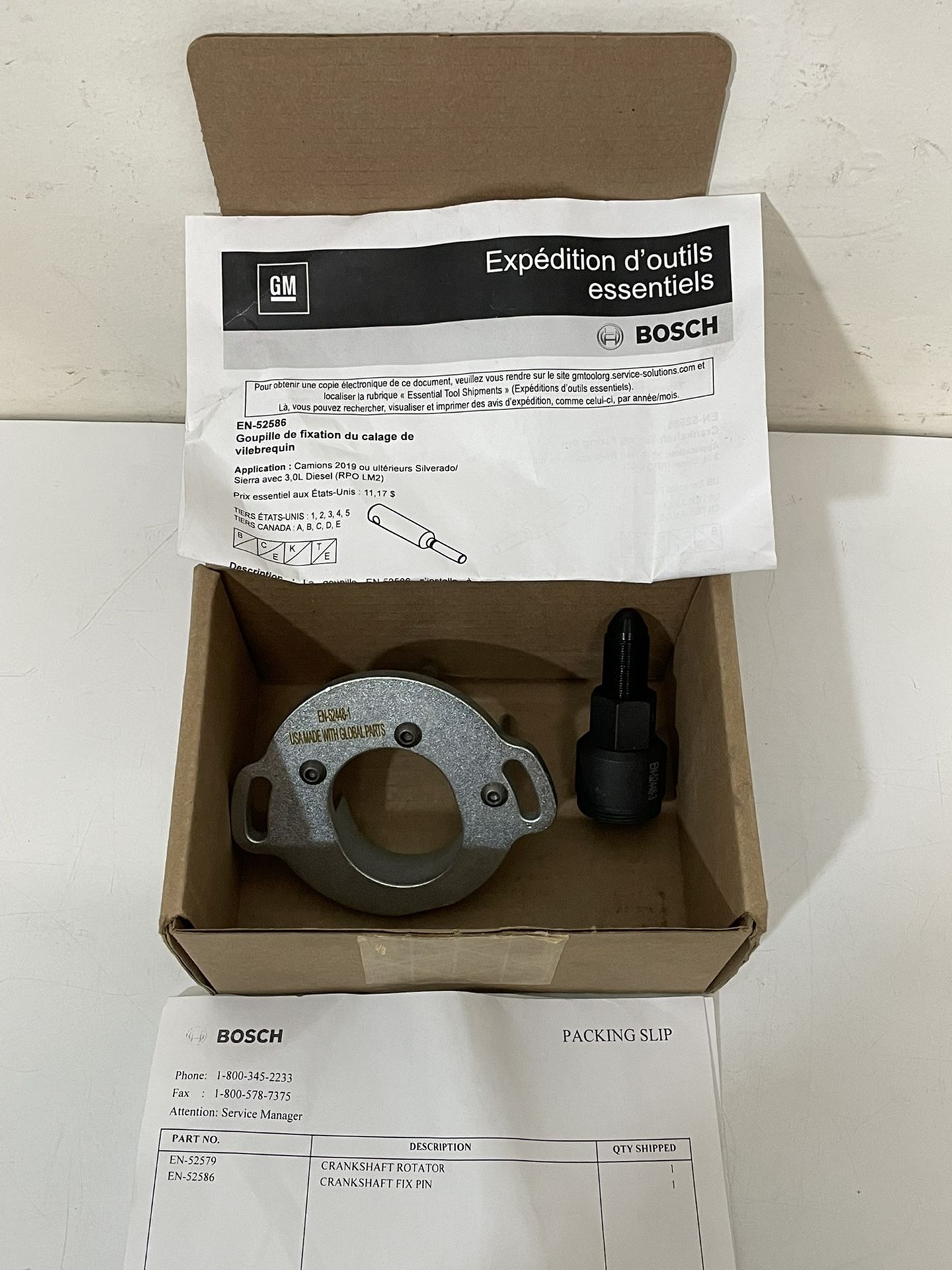 Kent Moore ~ EN-52448 ~ HP Fuel Pump Retainer and Remover Tool ~ NEW ...