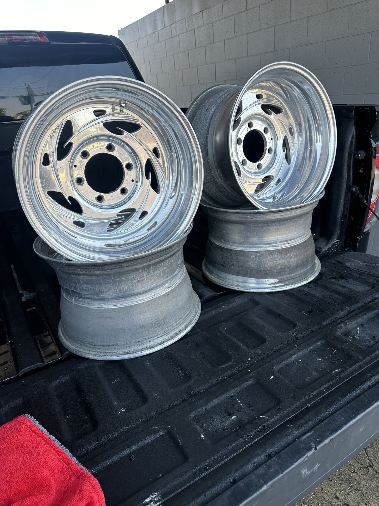 16x10 Weld Racing Mag Wheels No Caps for Sale in Ceres, CA - OfferUp