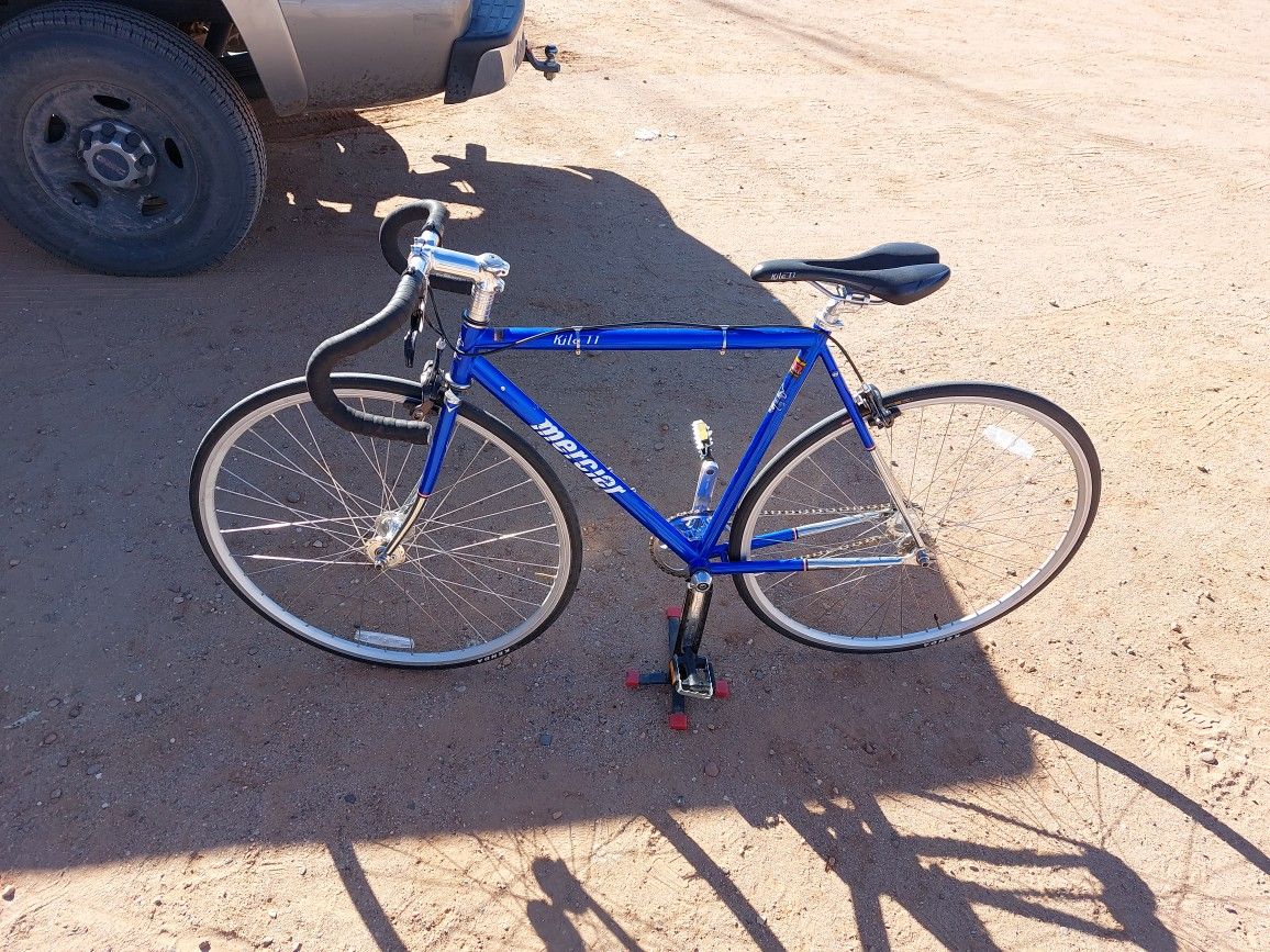 Mercier Single Spd Fix Gear Med Road Bike Bicycles