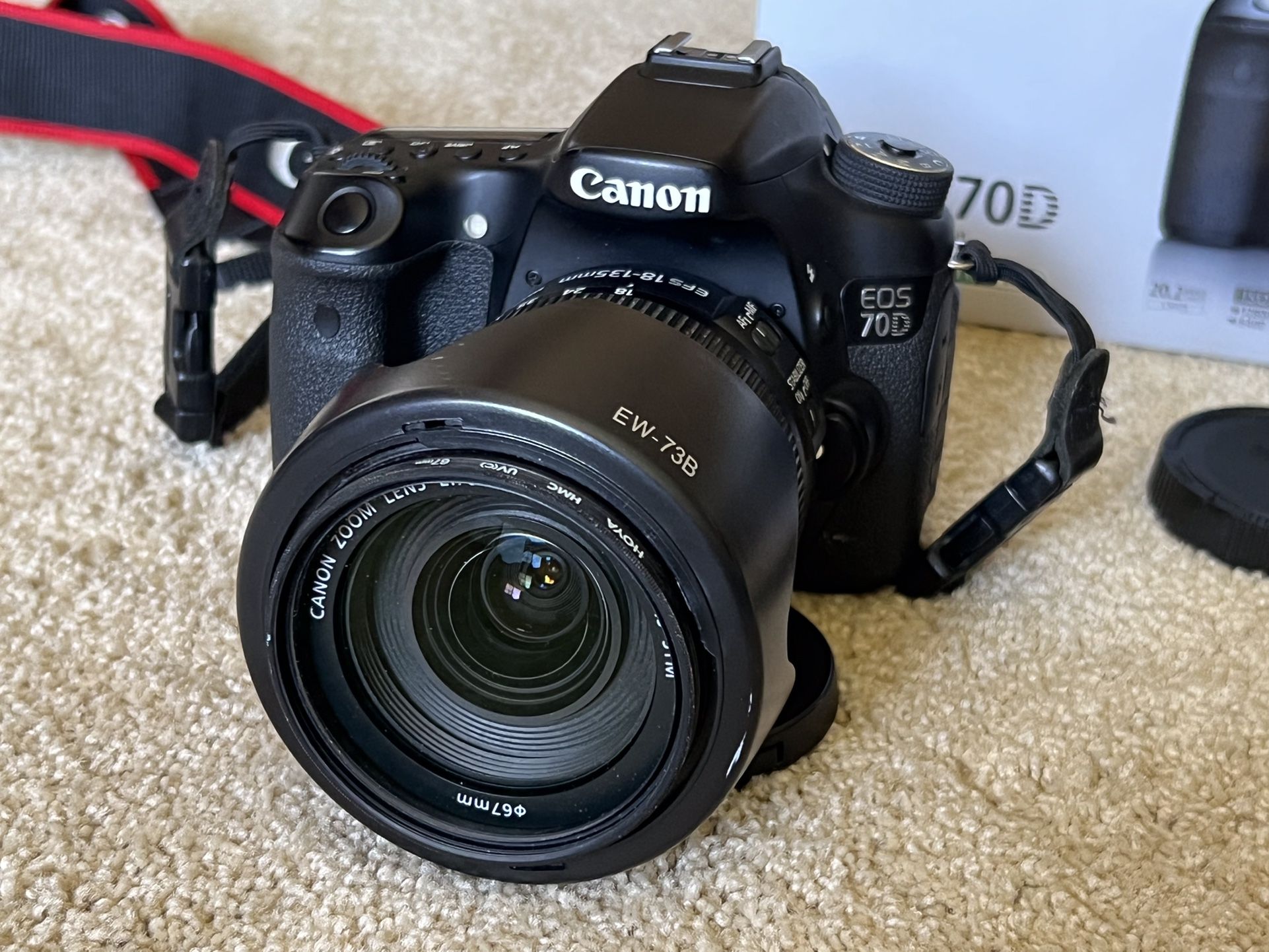 Canon 70D DSLR Camera With Canon 18-135mm IS STM Lens, With Option for ...