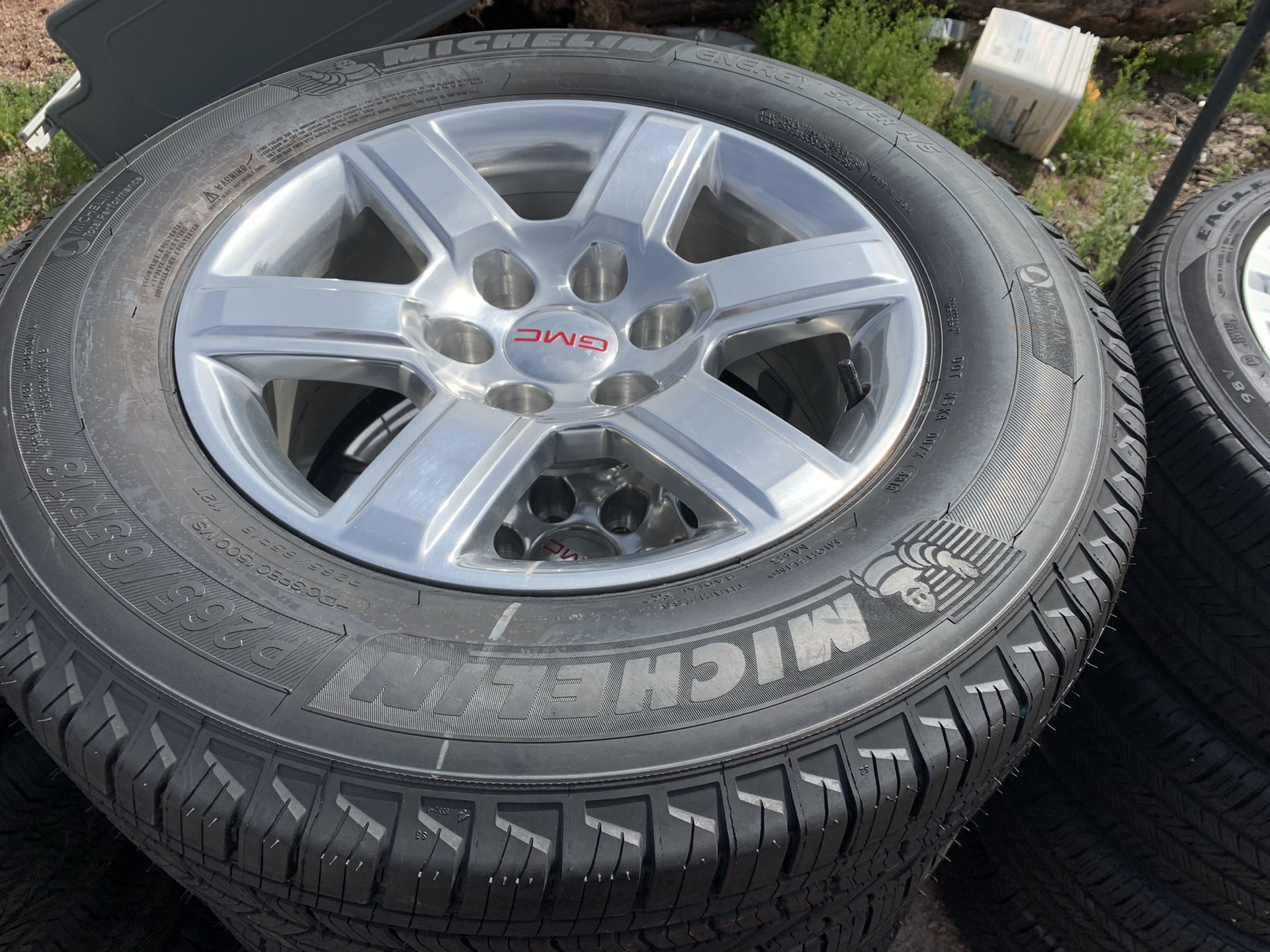 Brand New 18 inch GMC 6 lug wheels and tires for Sale in Phoenix, AZ ...