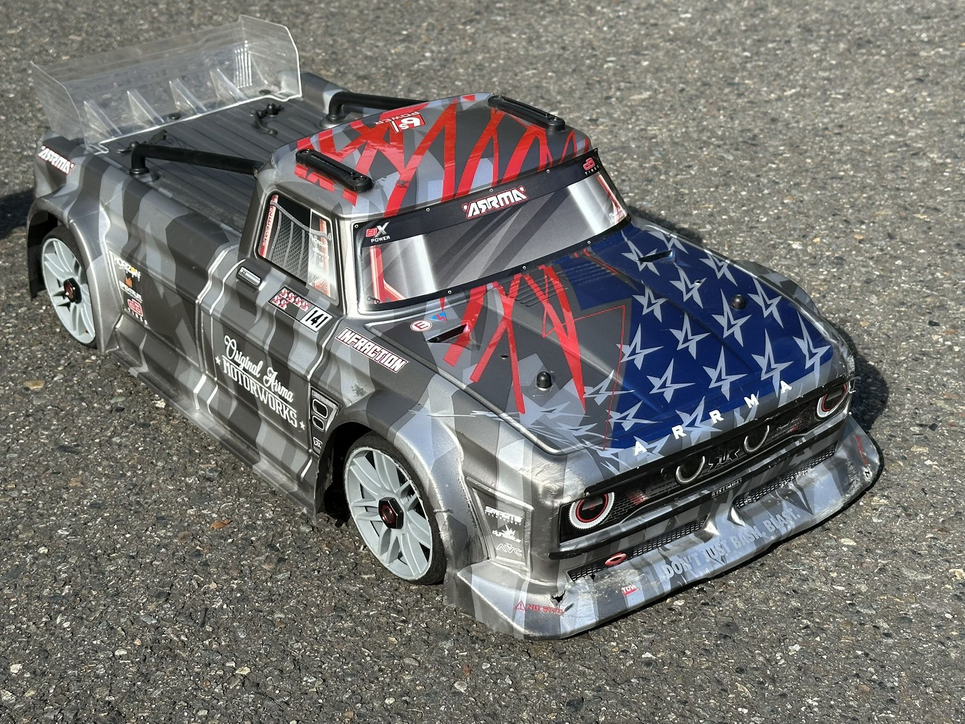 ARRMA Infraction V2 6S BLX Brushless 1:7 Scale for Sale in Tacoma, WA ...