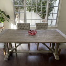 Pottery Barn Livingston Extending Dining Table for Sale in Rossmoor CA OfferUp
