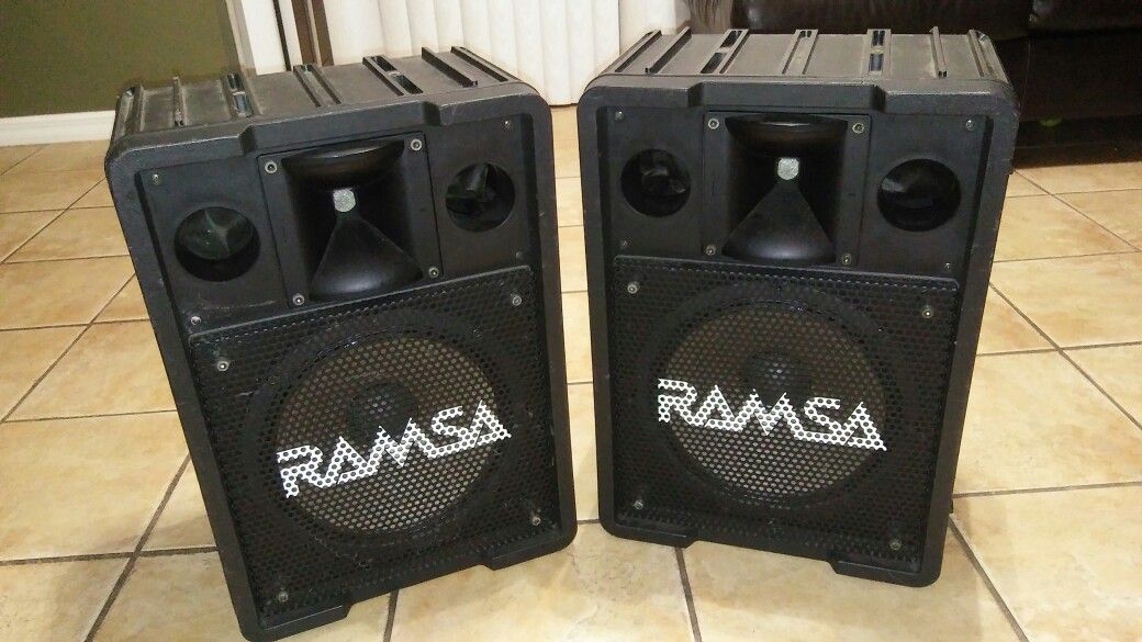 Panasonic Ramsa WS-A200 Speaker 12 W/Horn 250 Watts Tested, 42% OFF