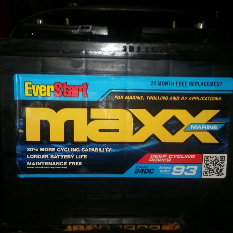 Everstart Maxx Marine Battery