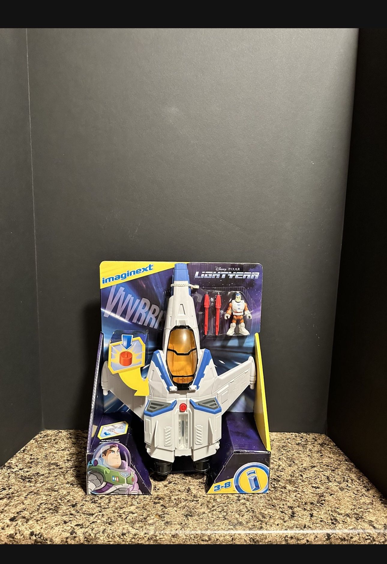 Fisher-Price Imaginext Disney Pixar Lightyear Lights & Sounds XL-15 ...