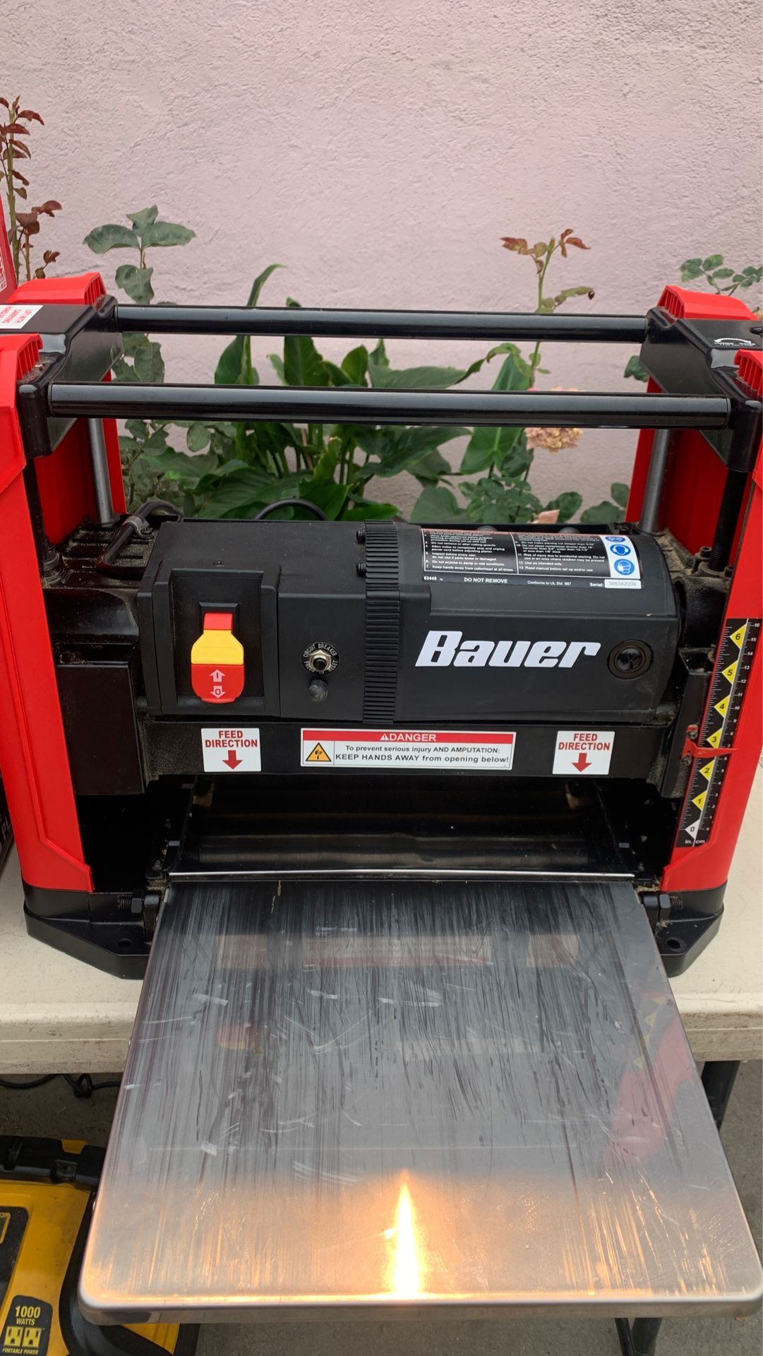 Bauer 15 AMP Thickness Planer for Sale in Los Angeles, CA - OfferUp