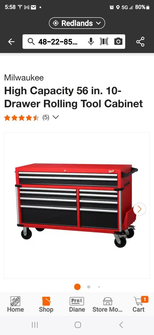 Milwaukee 56" MOBILE TOOLBOX, POWER BAR, NEW, FINANCING AVAILABLE for ...