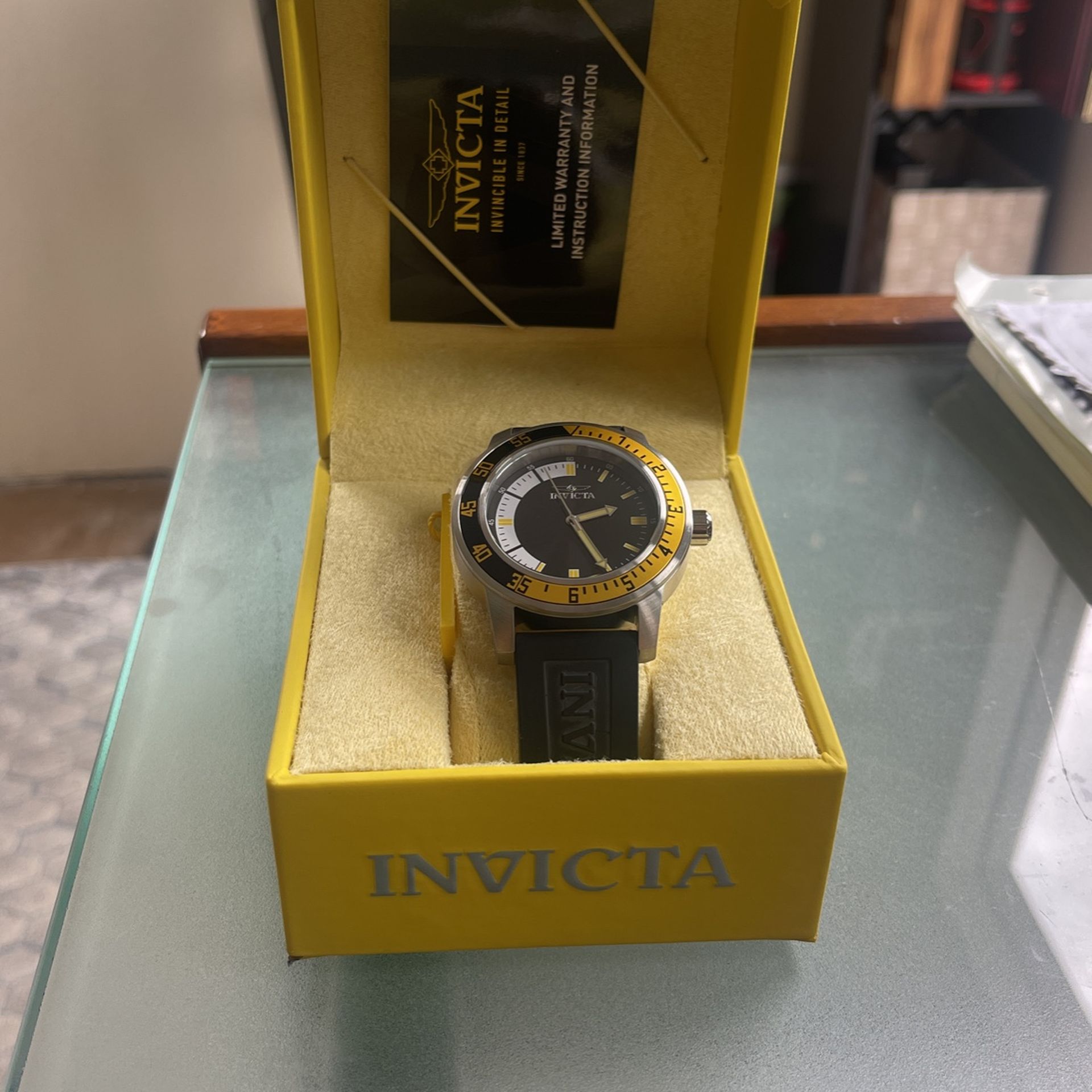 Yellow Invicta Watch for Sale in Los Angeles, CA - OfferUp