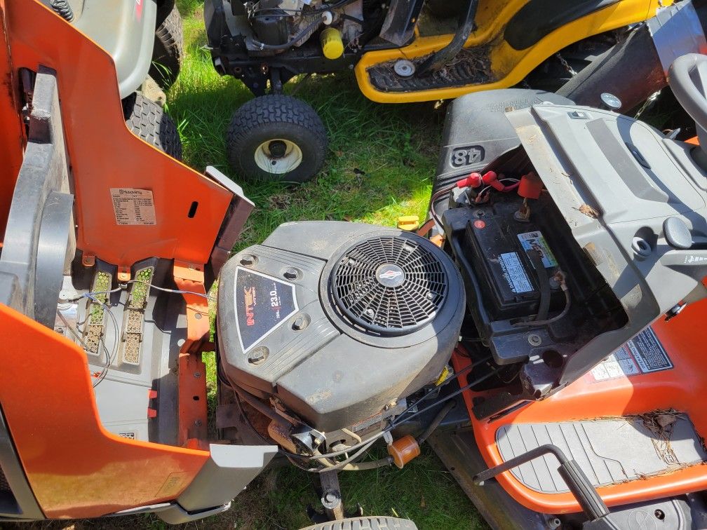 Husqvarna Yth2348 Riding Lawnmower Rider Mower Ride On Garden Tractor ...