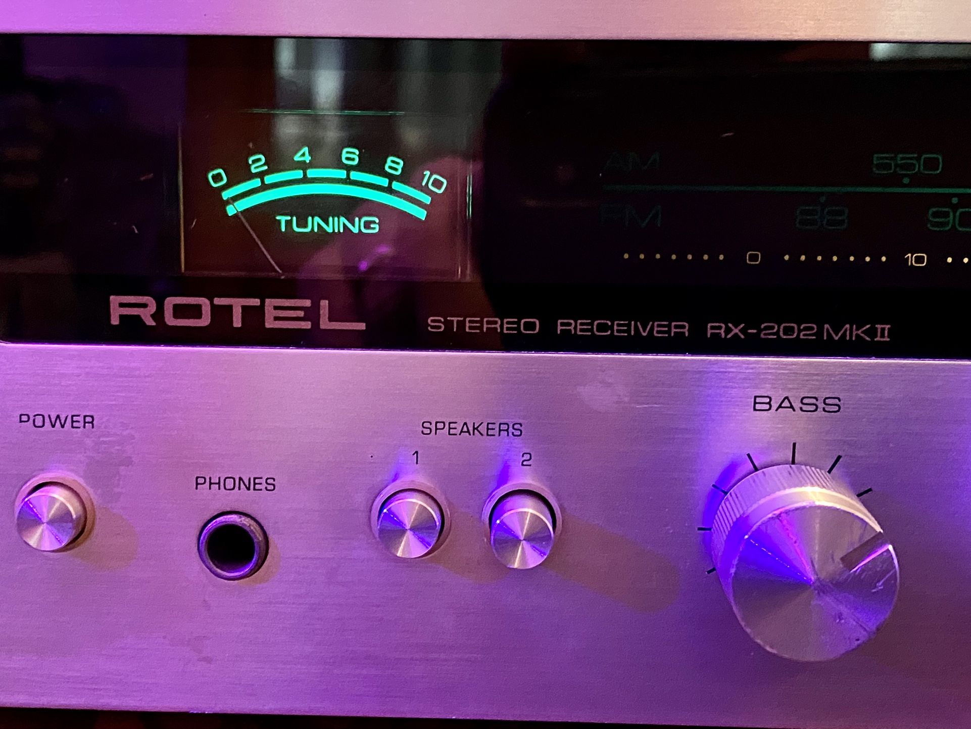 VINTAGE 1970’s ROTEL RX-202 Mk-II STEREO RECEIVER for Sale in Oswego ...