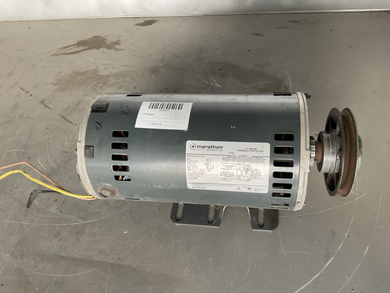 AC MOTOR HP3; PH3; V208-230/460; RPM1725; 5K49WN4271BX for Sale in ...