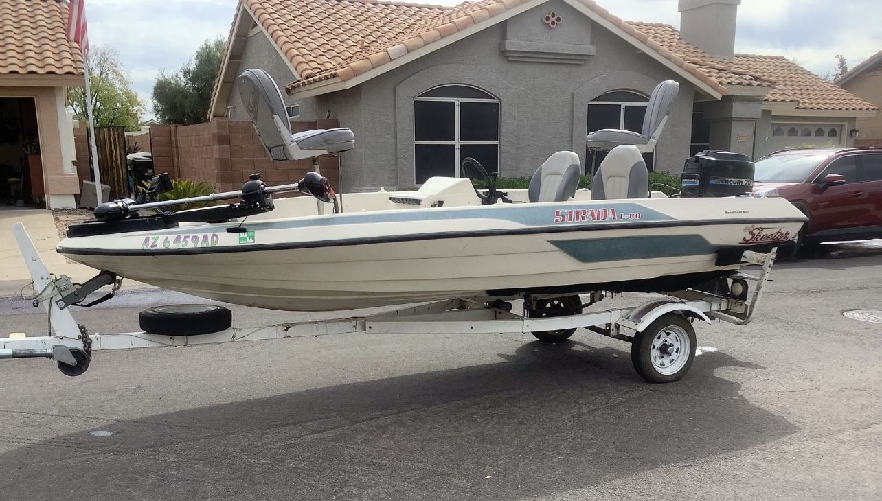 Bass Boat 1987 Skeeter Strada F-80 for Sale in Avondale, AZ - OfferUp
