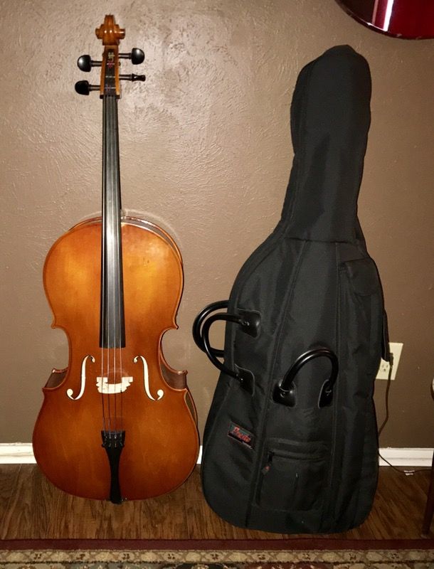 Full size 4/4 Strobel MC-80 Student Cello/Case& Bow for Sale in ...