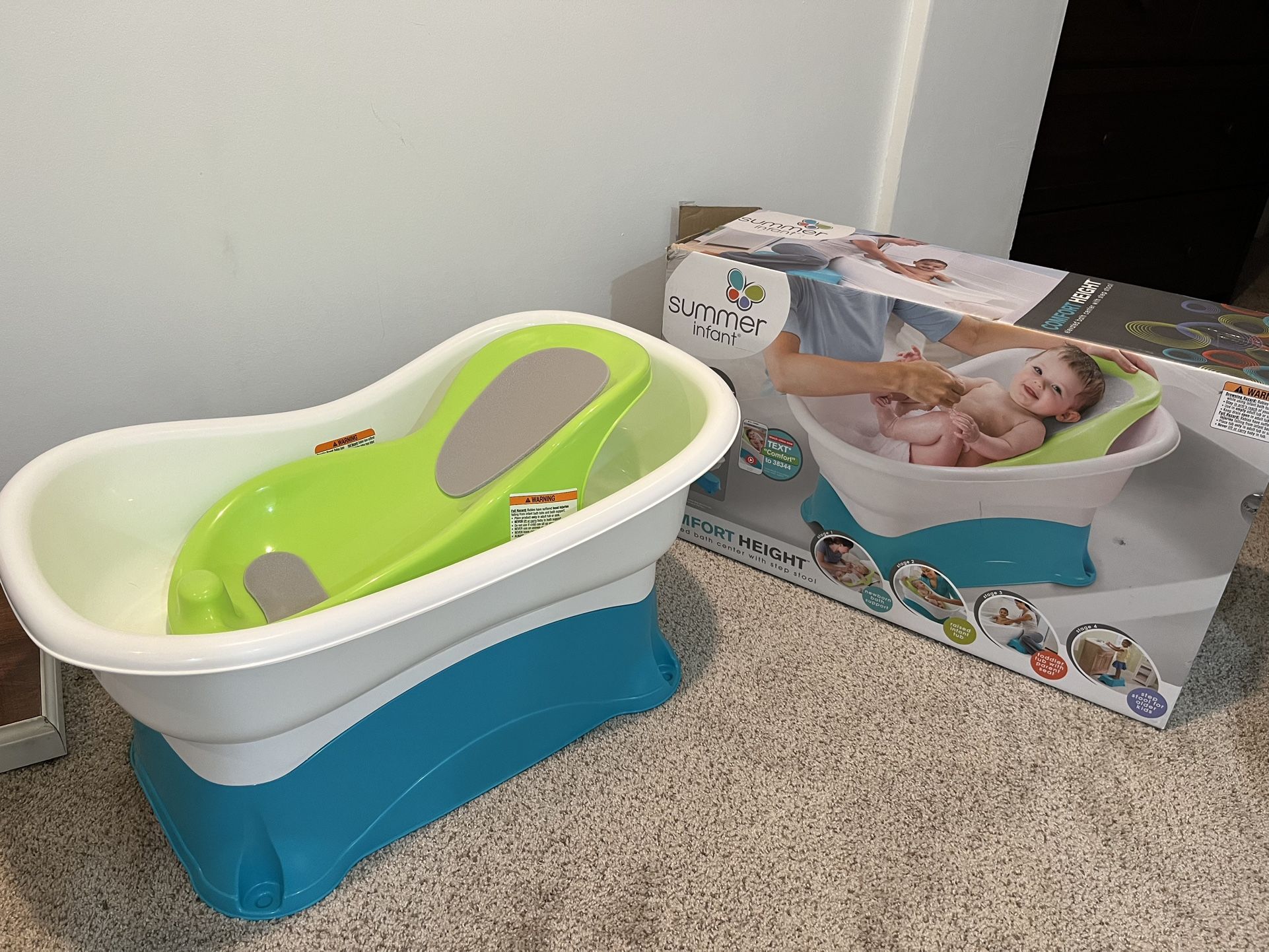 Summer Infant Comfort Height Baby Bath Tub for Sale in Seattle, WA ...
