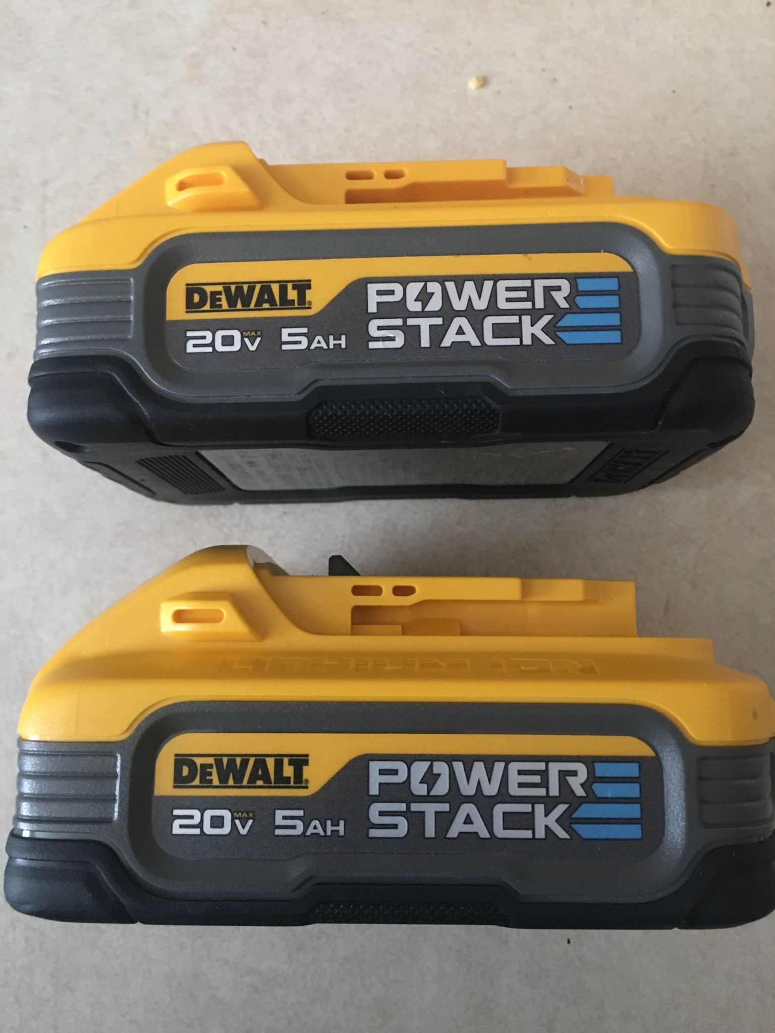 Dewalt 2 Batteries 5ah Power Stack for Sale in Richmond, TX - OfferUp