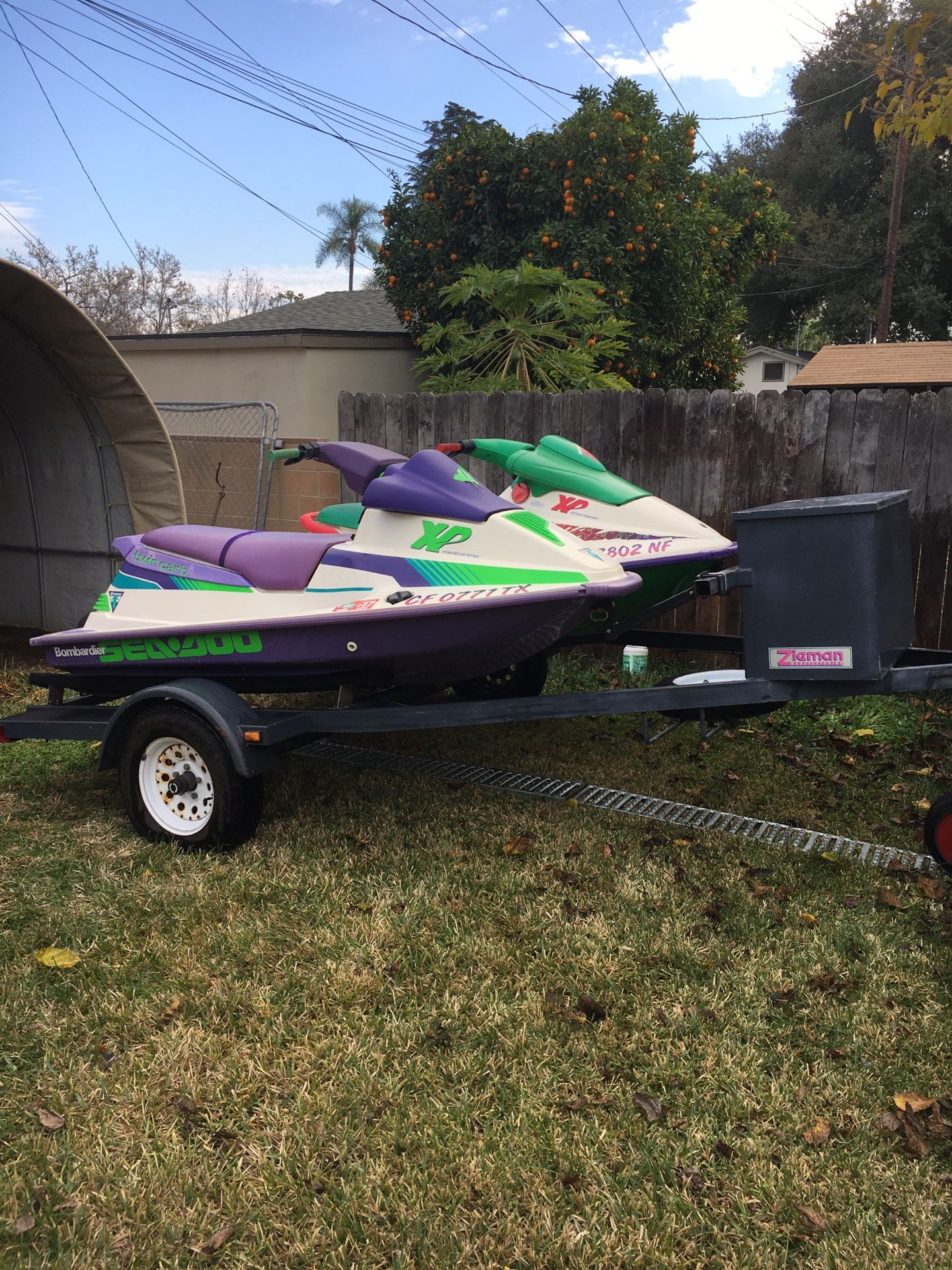 SEADOOS SEADOO WITH DOUBLE TRAILER for Sale in San Dimas, CA - OfferUp