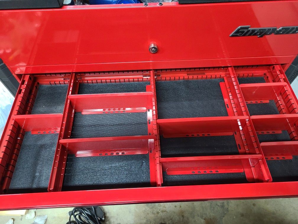 Snap On 40" Six-Drawer Roll Cart (Candy Apple Red w/ Blackout) for Sale ...