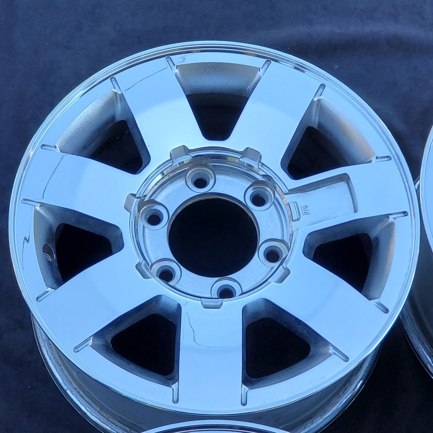 HUMMER H3 GM OEM 16" wheels rims Chrome 6x139.7 w/Caps 6X5.5 for Sale ...