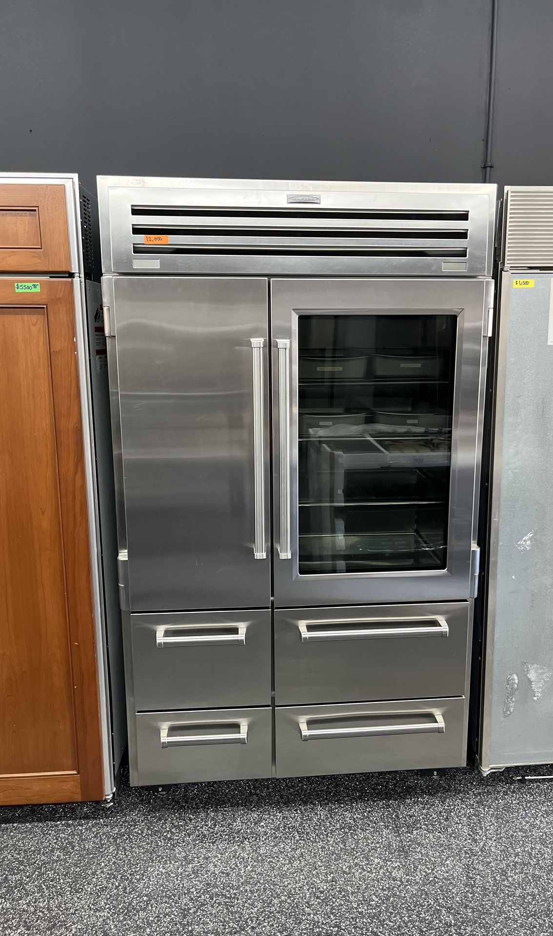 Subzero Pro 48” Built In Stainless Steel Fridge for Sale in Los Angeles ...