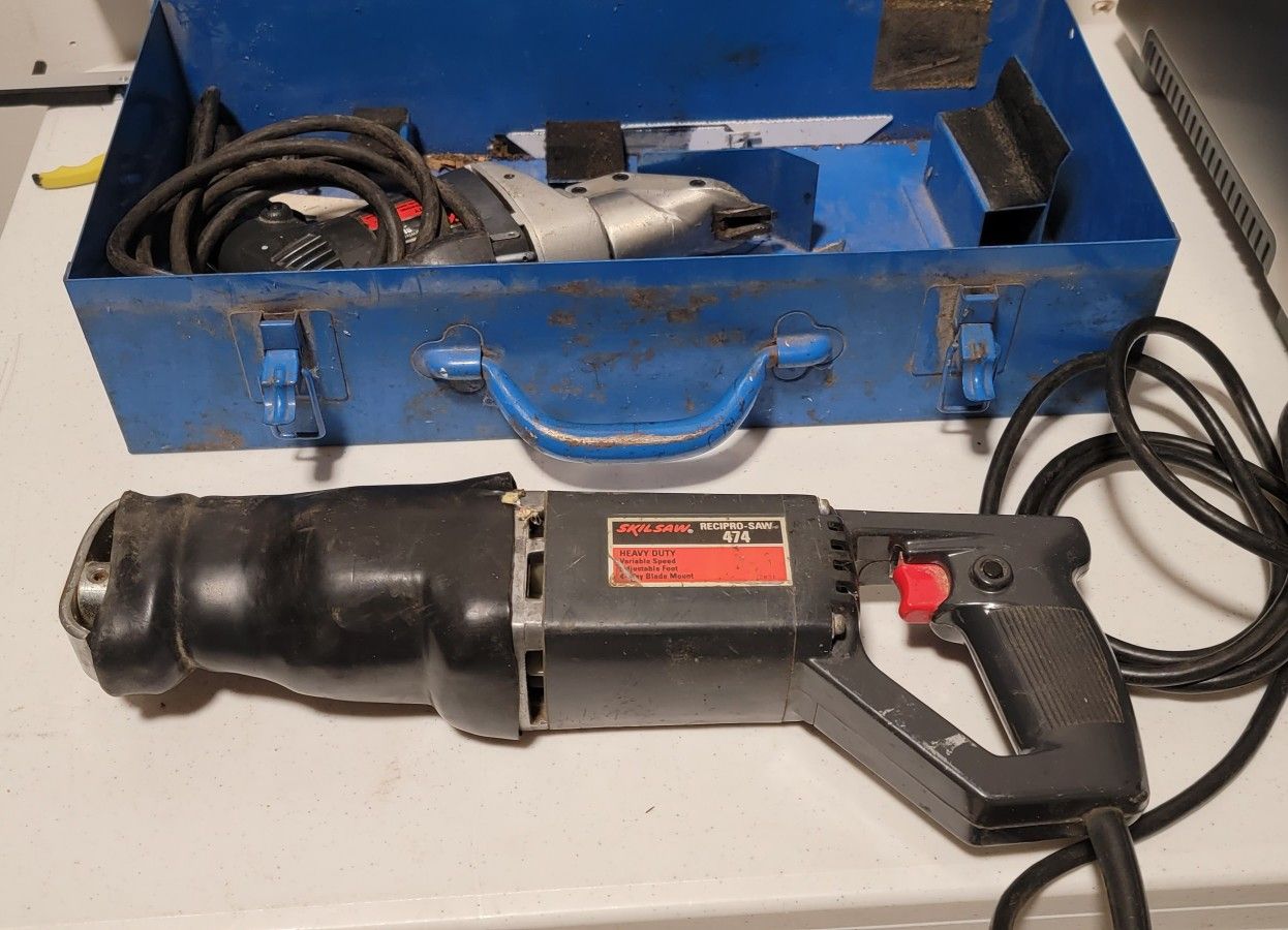 2 Skill Saws W Metal Box for Sale in Brentwood, TN - OfferUp
