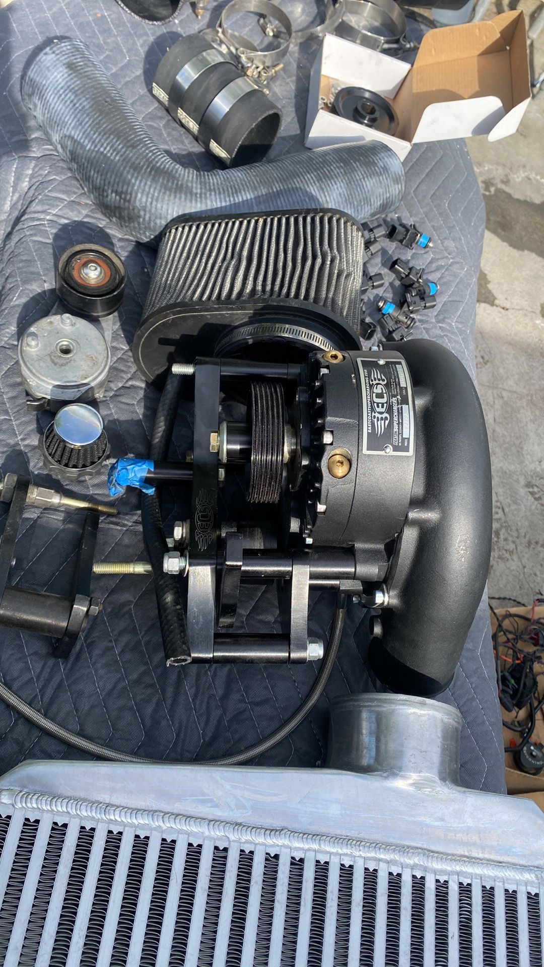 C6 Corvette ECS Supercharger Kit Complete for Sale in Los Angeles, CA ...
