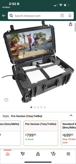 PS5 TRAVEL CASE WITH MONITOR BUILT IN for Sale in San Bernardino, CA ...