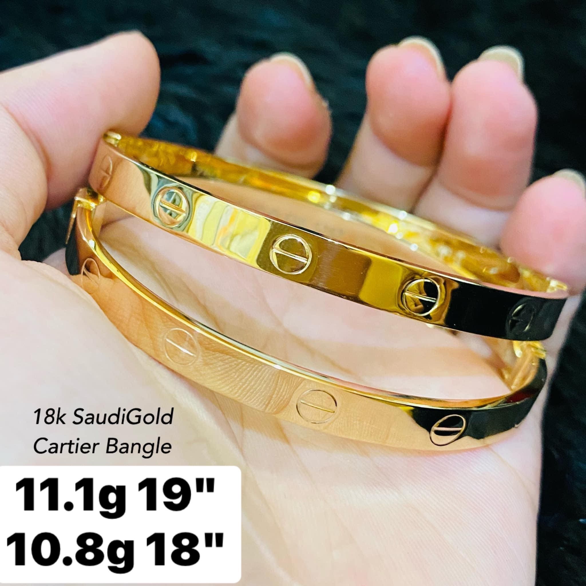 18k Real Pure Solid Pawnable Saudi Gold Bangle Screw Type for Sale in Colma CA OfferUp