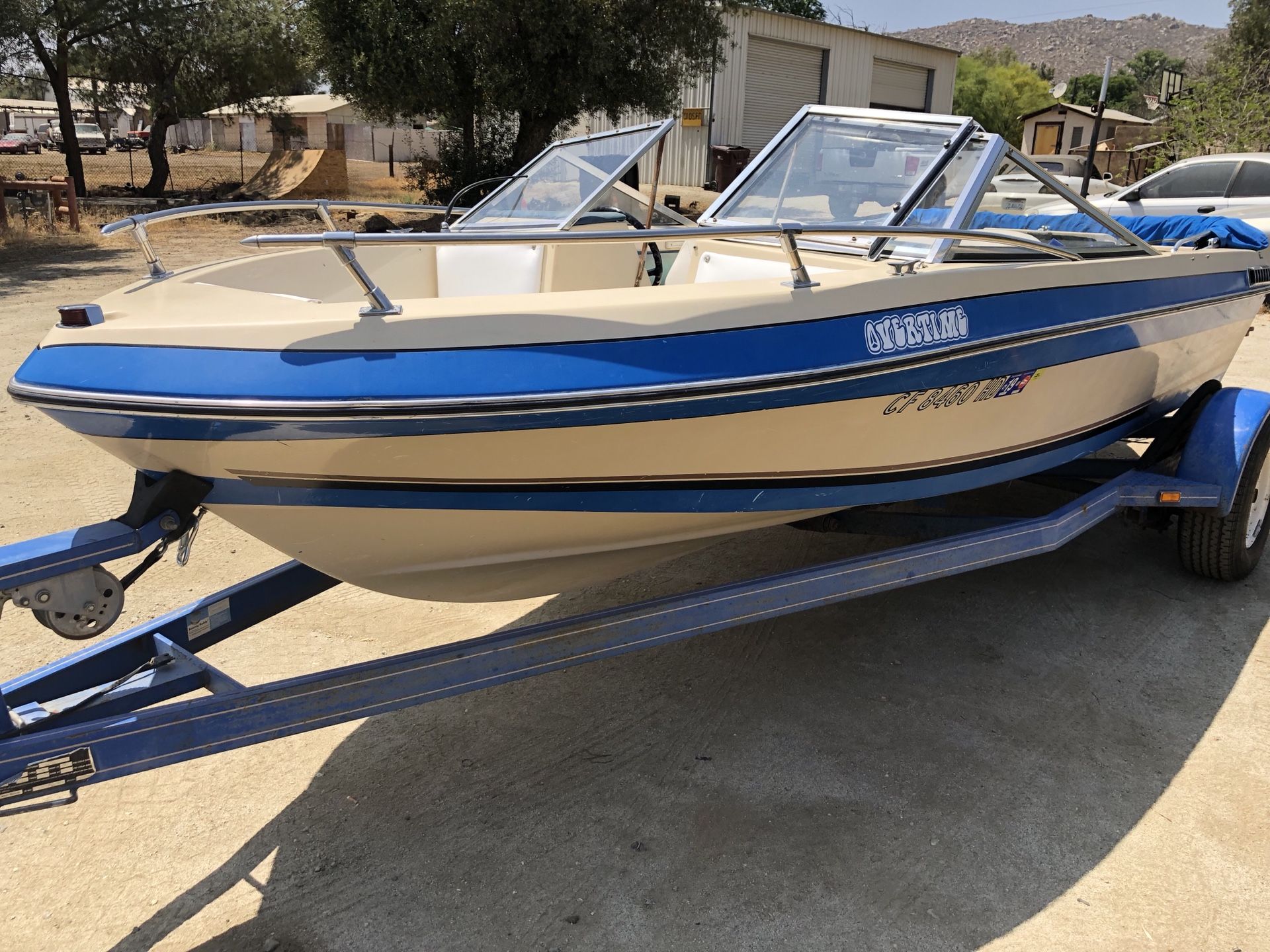 Boat for sale! 4cyl OMC marlin 16’ fish or ski boat open bow for Sale ...