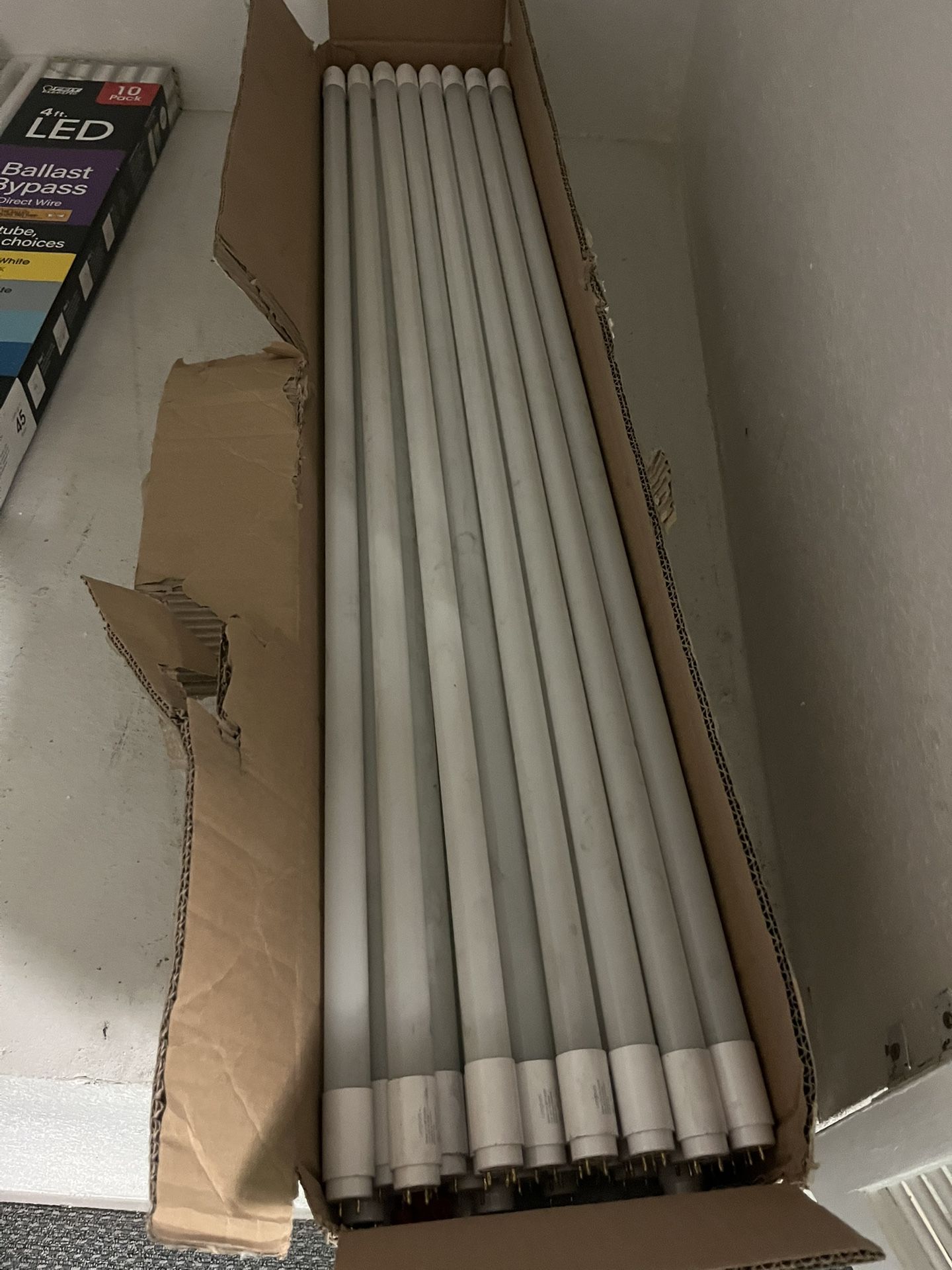 All Work Over 75 X Led (T8 4 Foot Double Pin) Florescent Bulbs 5000k ...