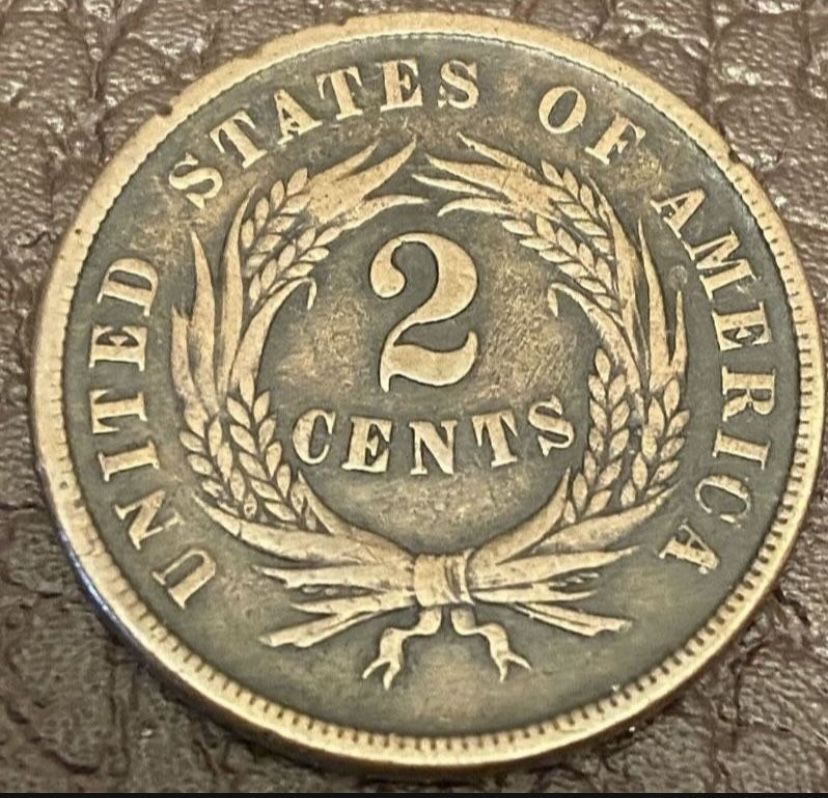 Two Cents 1864 Collectible