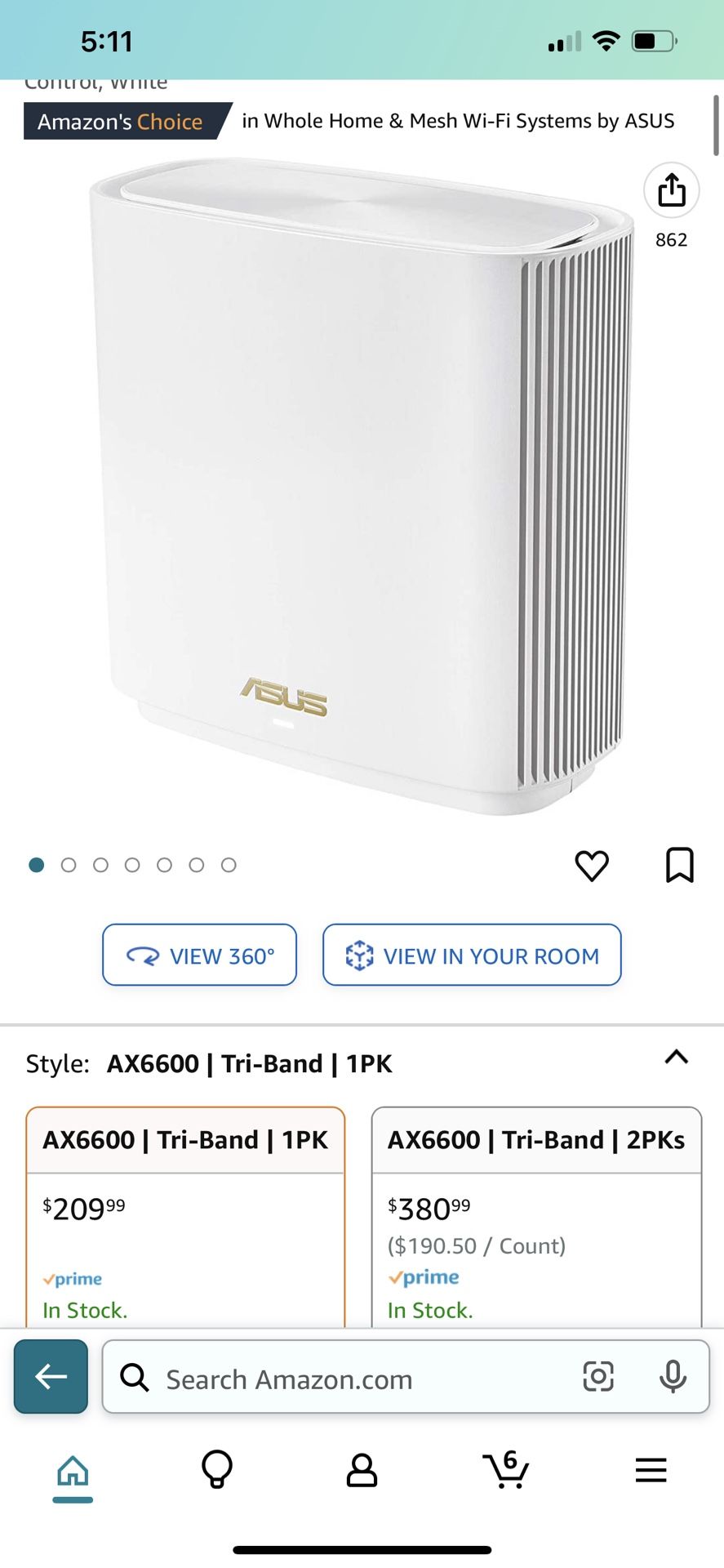 ASUS Zen Wi-Fi AX Router for Sale in Encinitas, CA - OfferUp