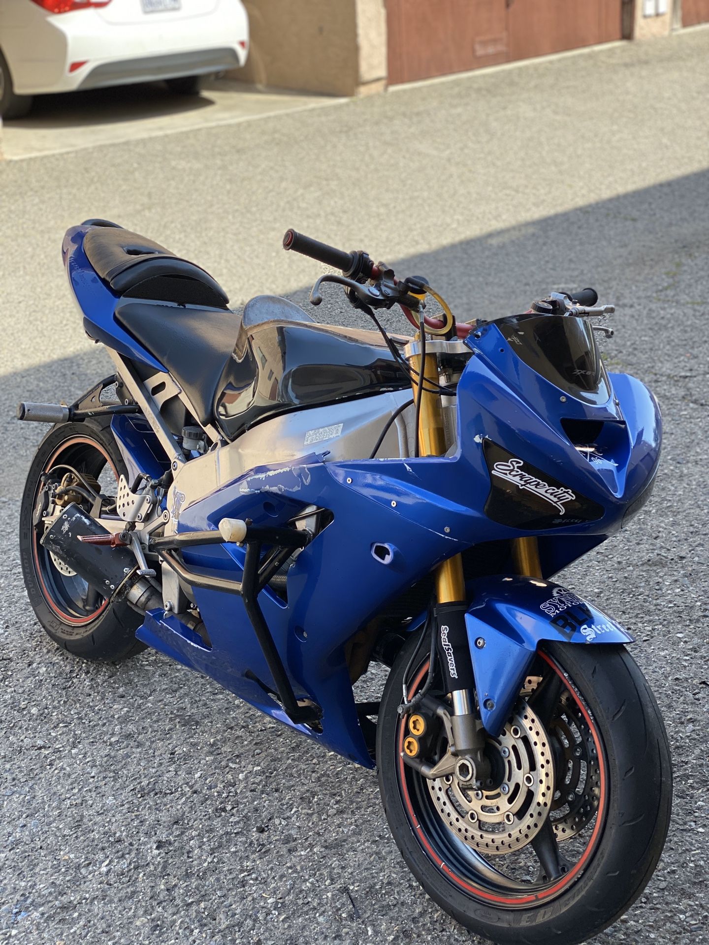 2004 Kawasaki zx6r stunt bike for Sale in Ontario, CA - OfferUp