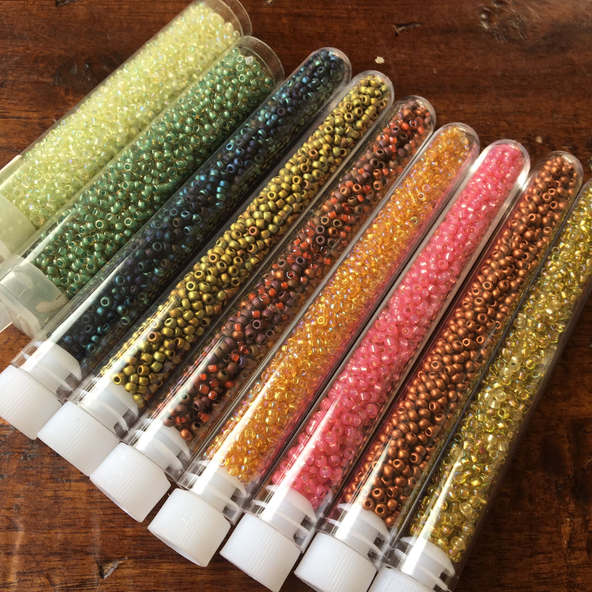 Seed Beads In Vials Size 11/0 B1 for Sale in Seattle, WA - OfferUp