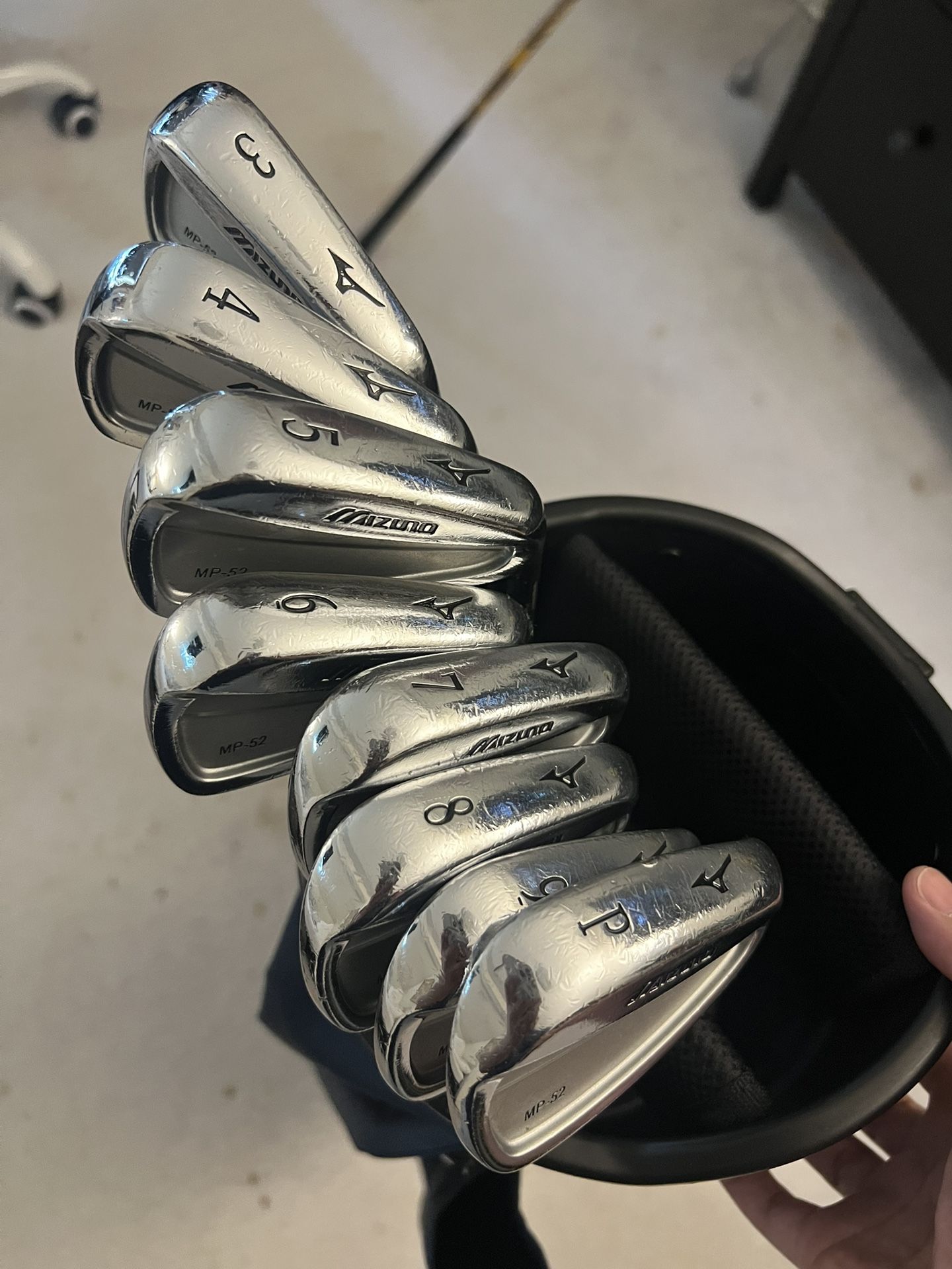 Mizuno MP-52 Irons 3-PW, RH, Good Condition for Sale in Seatac, WA ...