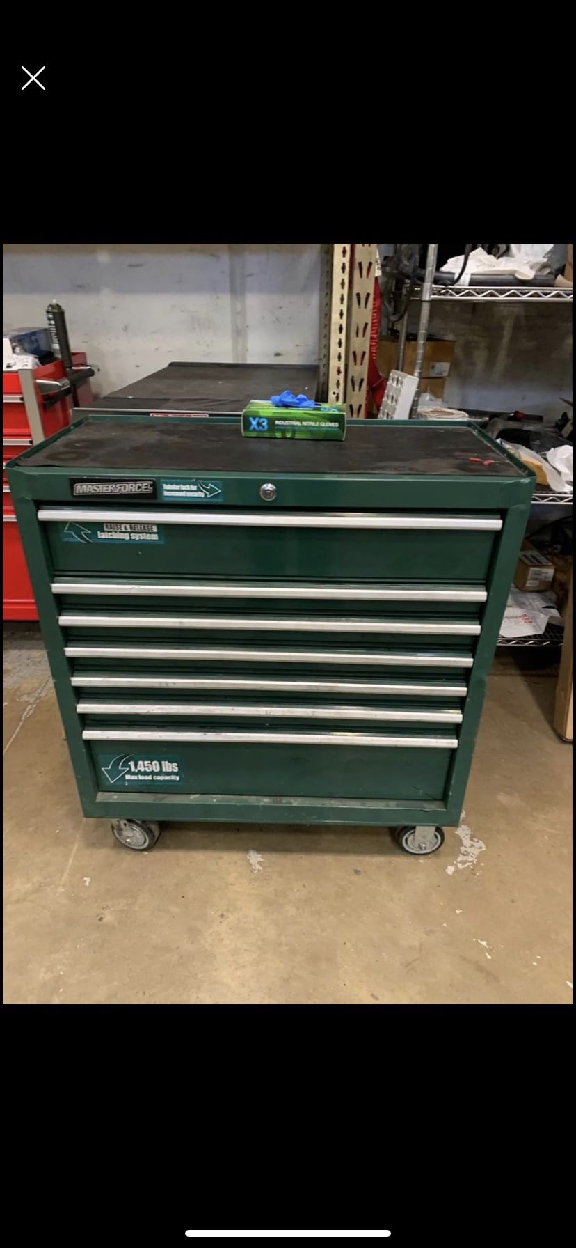 Masterforce tool box for Sale in Palos Park, IL - OfferUp