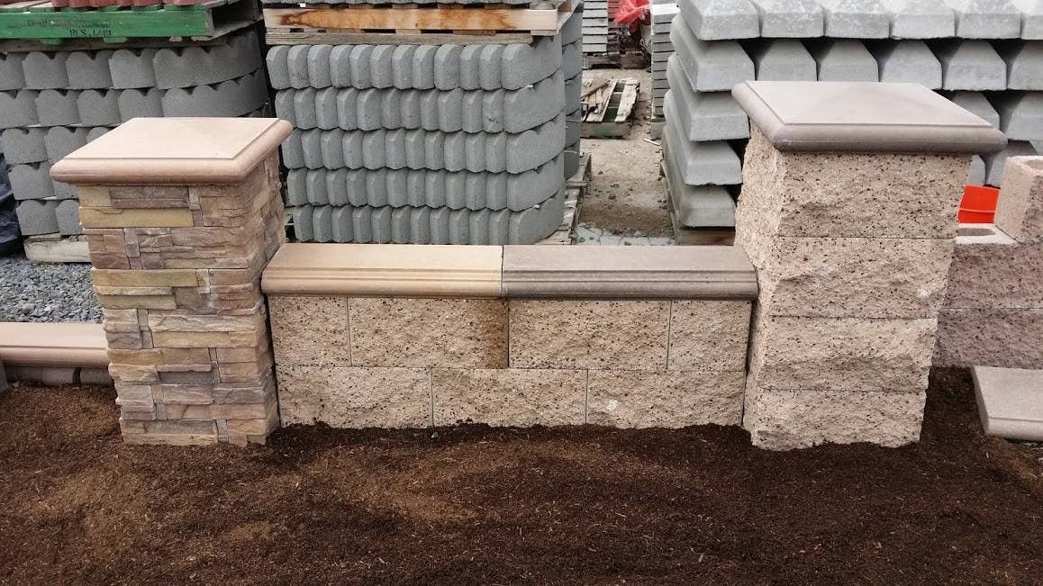 Single Split Face Column Block 12 Split Face Blocks Ideas | Concrete