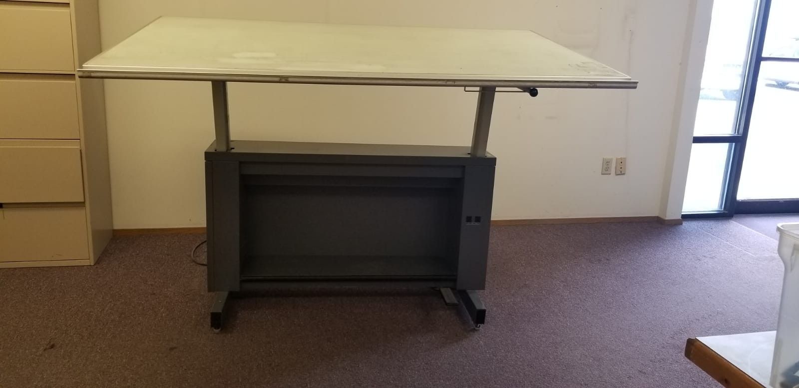 1/9 Mayline Hamilton May-O-Matic Drafting Table Desk Combo 72" for Sale ...
