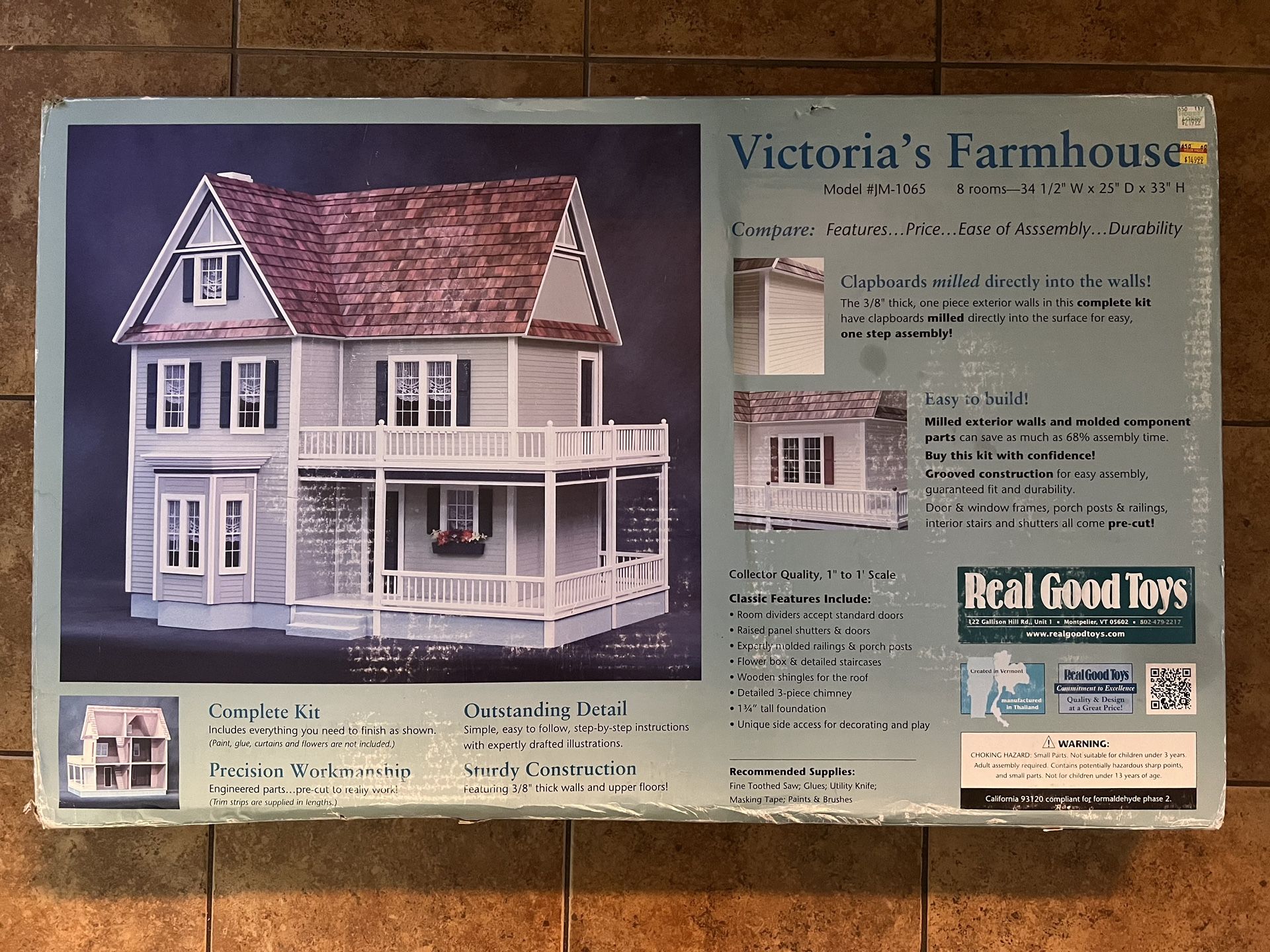 Victoria’s Farmhouse Dollhouse Kit & More for Sale in Corona, CA - OfferUp