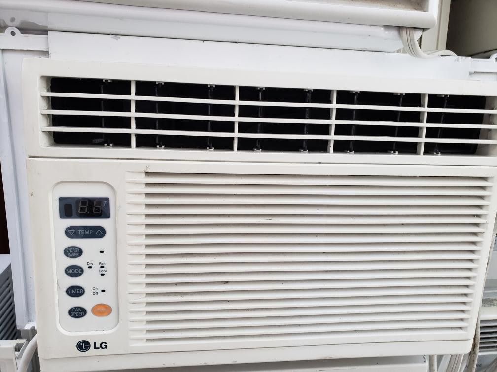 Air conditioner-LG 6,500 BTU window unit AC: Energy Saver, Excellent ...