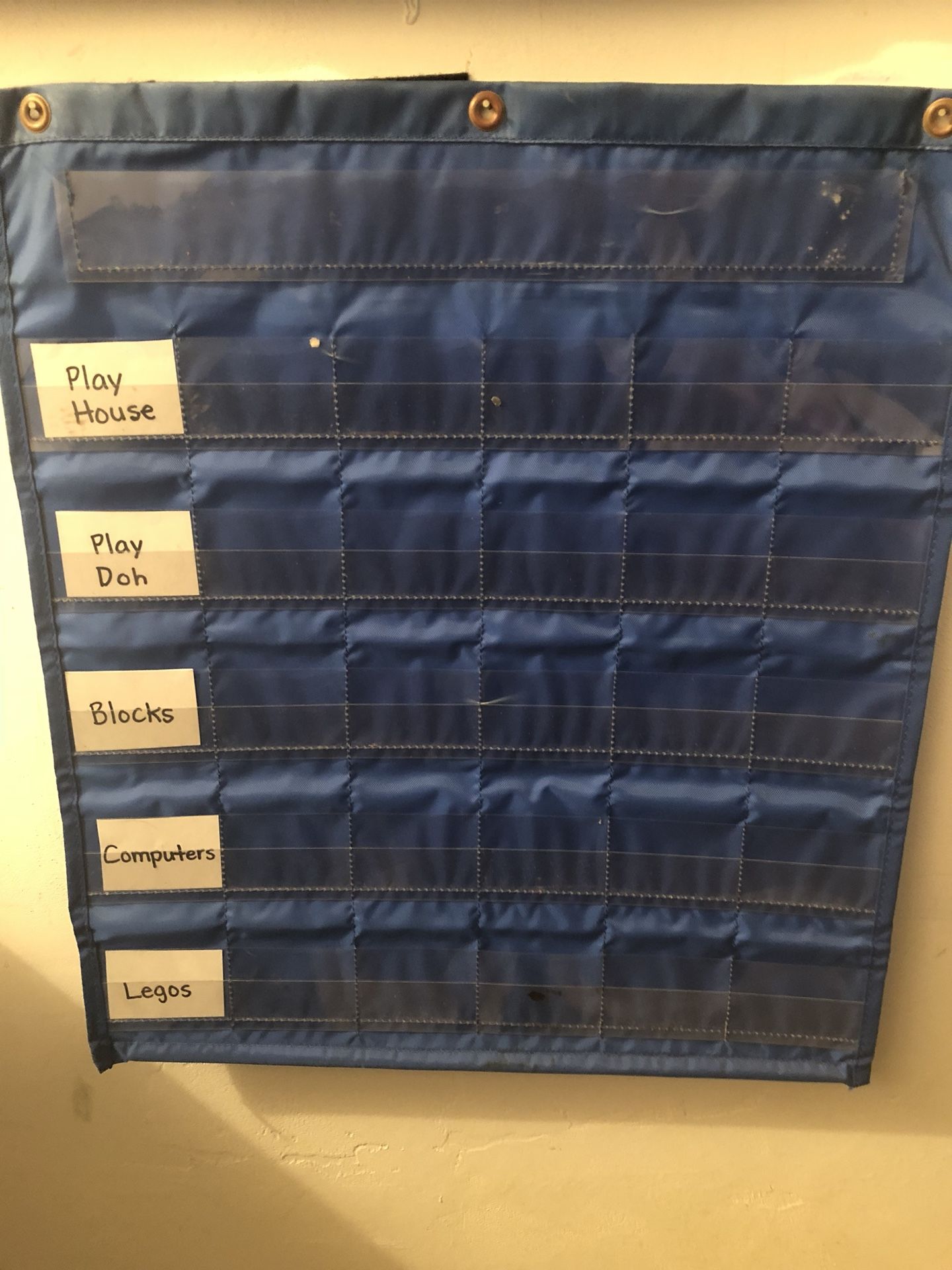 Classroom Pocket Chart for Behavior Cards for Sale in San Diego, CA ...