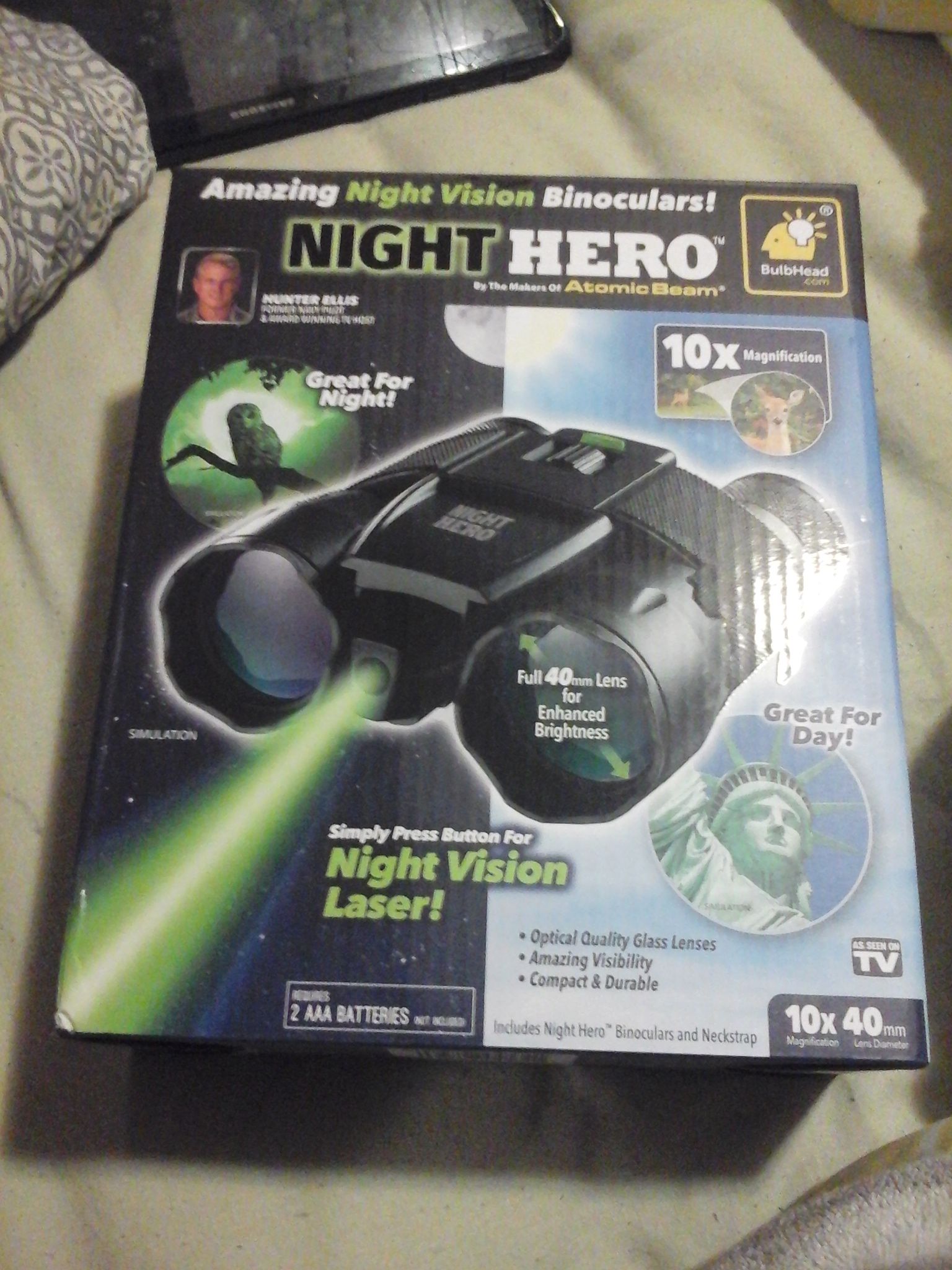 Atomic Beam Night Hero Official Vision Binocular - The Best Picture Of Beam