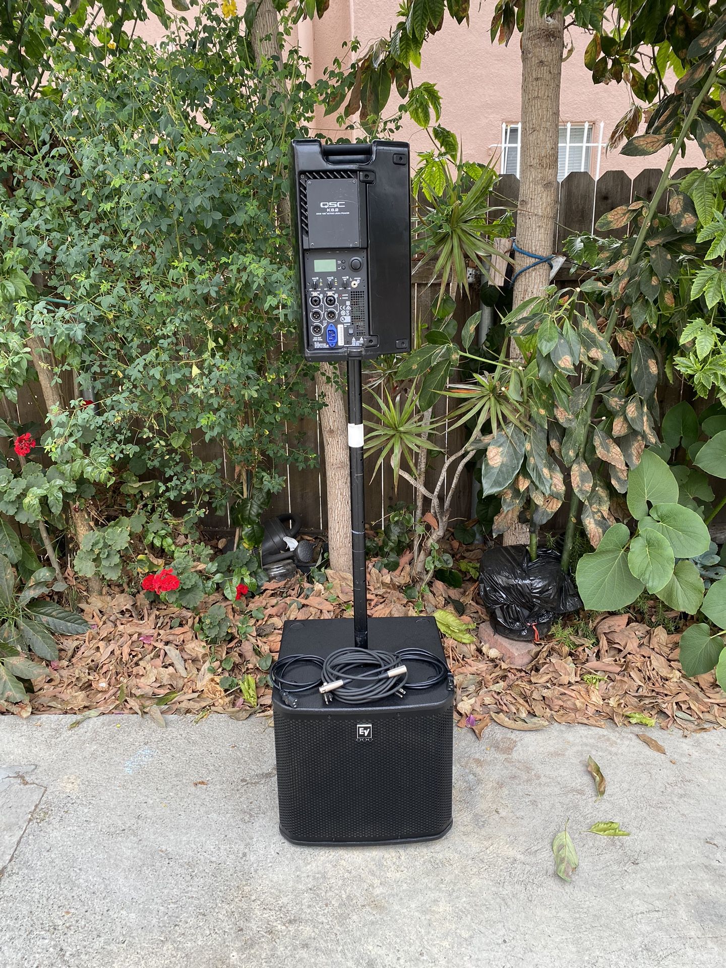 QSC K8.2 SPEAKER+EV ZX1-12 SUB for Sale in Los Angeles, CA - OfferUp