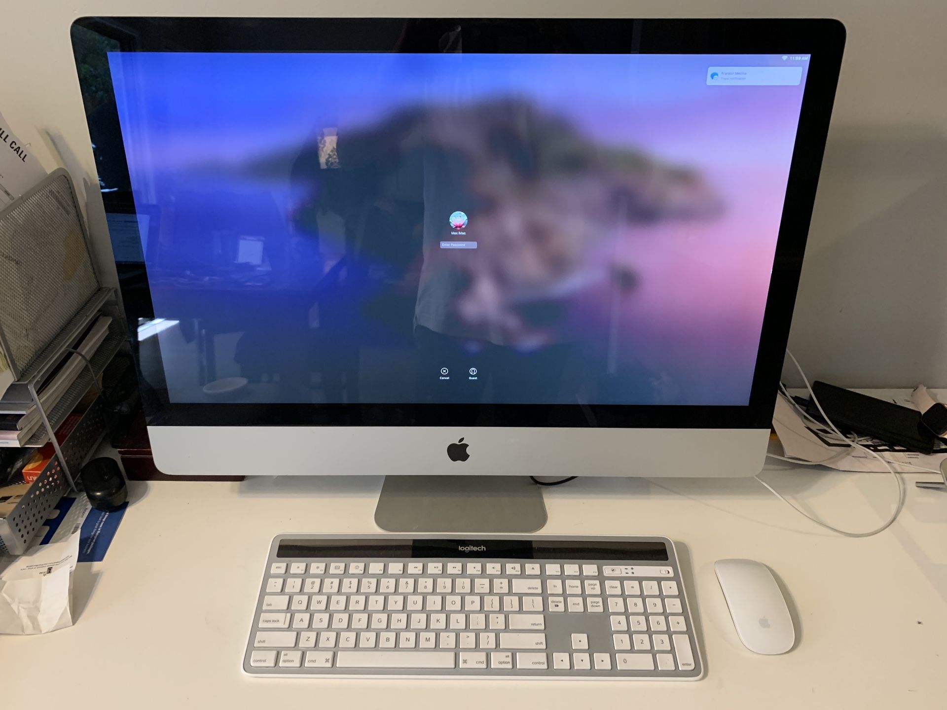 Apple 2009 iMac 27”, intel i7, retina screen, Bluetooth keyboard and ...