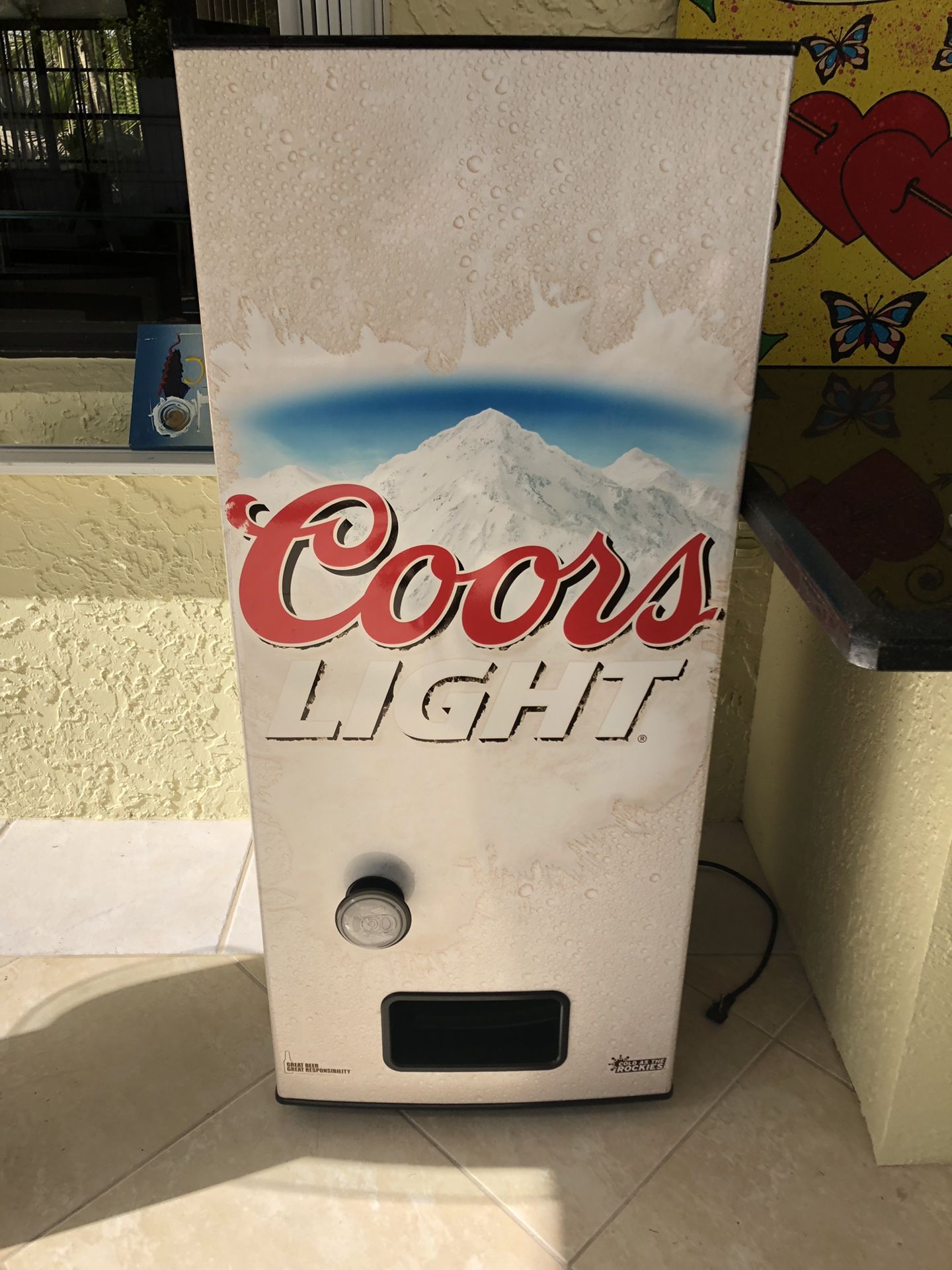 Coors Beer Can Dispenser