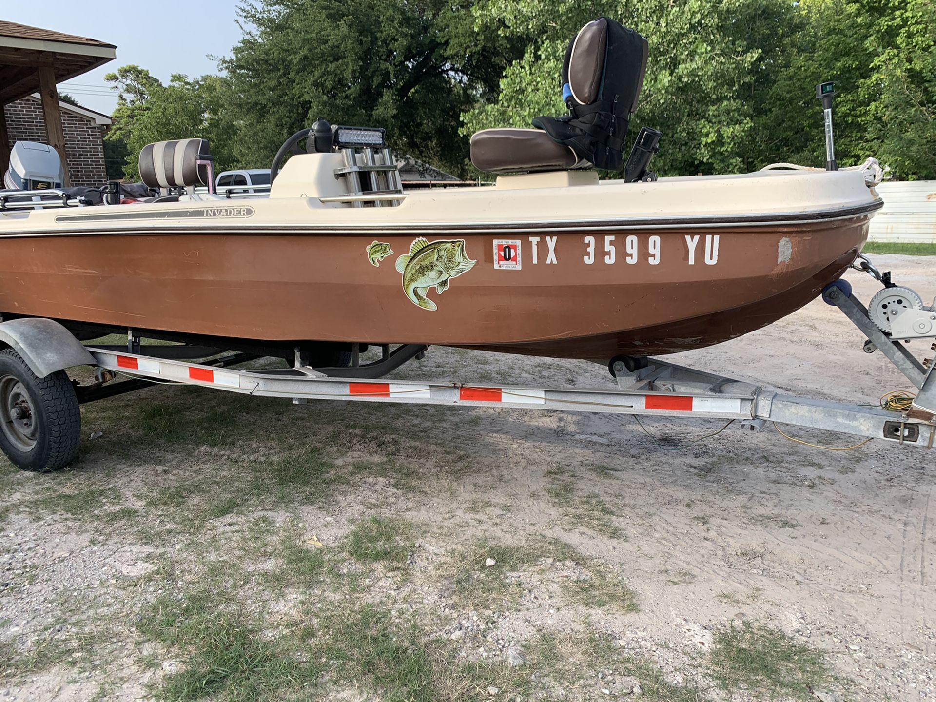 Invader fishing Boat for Sale in Houston, TX - OfferUp